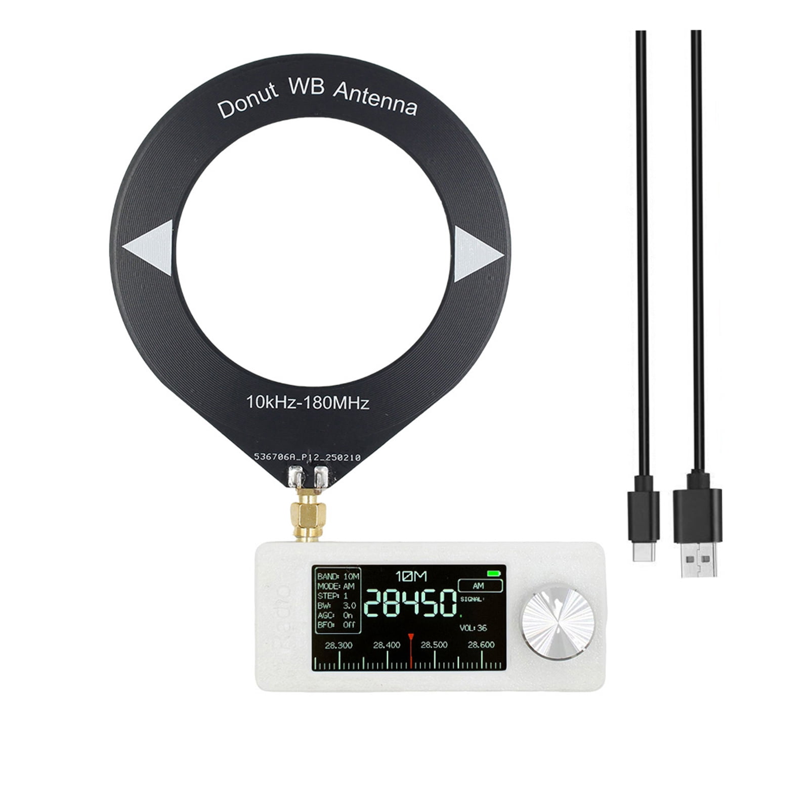 Lsb Usb Am Fm Radio Portable Fm Am Radio Receiver 0.5-108 Mhz Pocket ...
