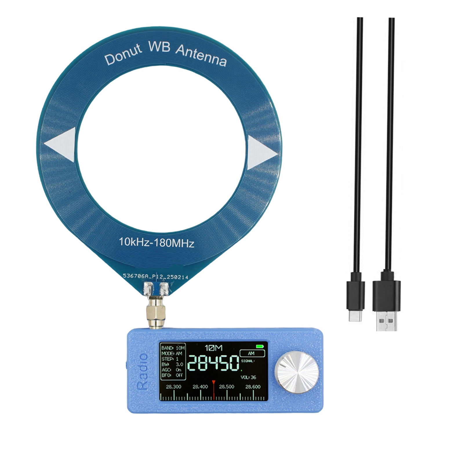 Lsb Usb Am Fm Radio Portable Fm Am Radio Receiver 0.5-108 Mhz Pocket ...