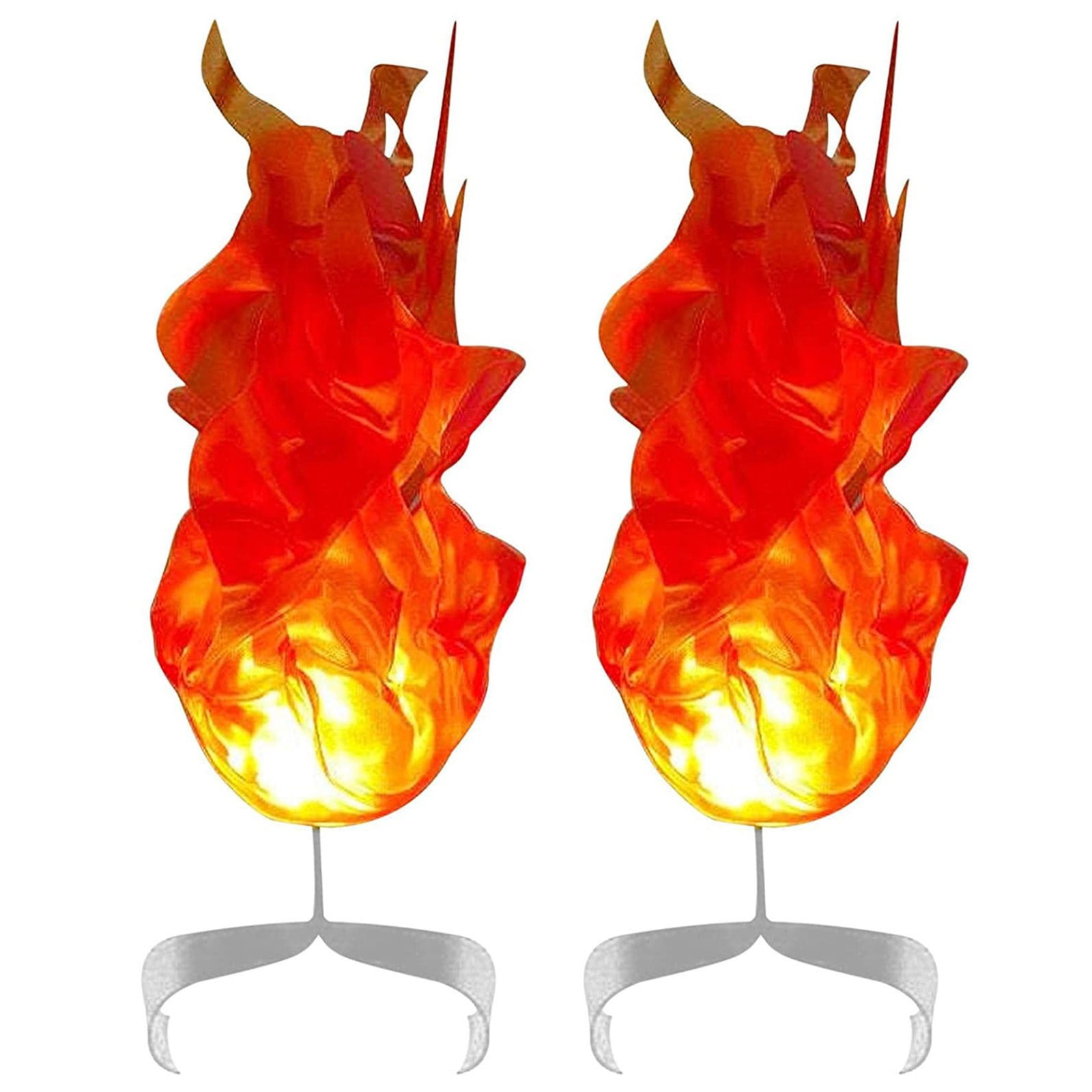 Lshn 2Pc Halloween Floating Fire, Halloween Floating Fireball Prop ...