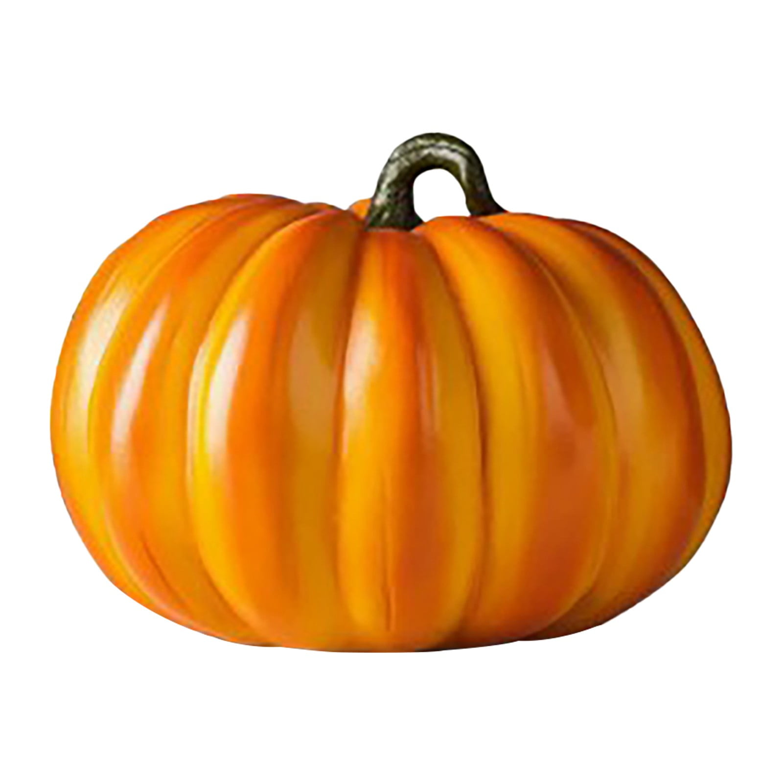 Lshn Artificial Pumpkins,Resin Artificial Pumpkins Set: Faux Fall Decor ...