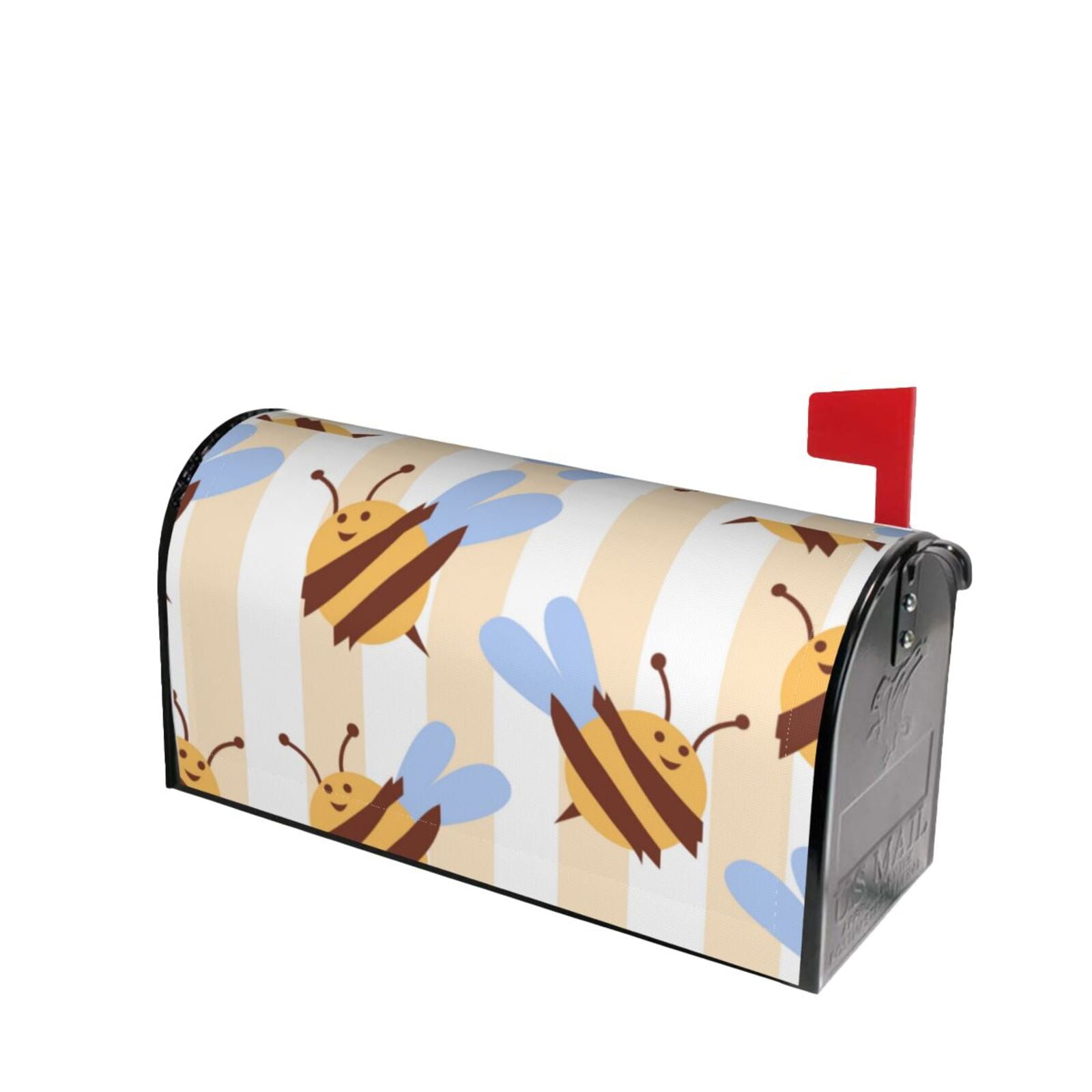 Lsque A Bee Mailbox Cover Standard Size ,Magnetic Mailbox Covers Post ...