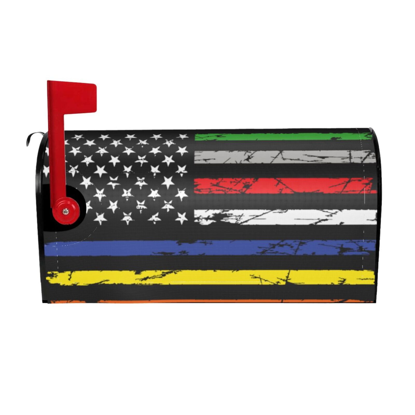 Lsque American Flag Mailbox Cover Standard Size ,Magnetic Mailbox ...