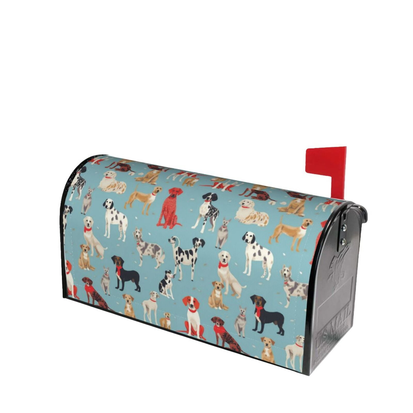 Lsque Animal Dog Mailbox Cover Standard Size ,Magnetic Mailbox Covers ...