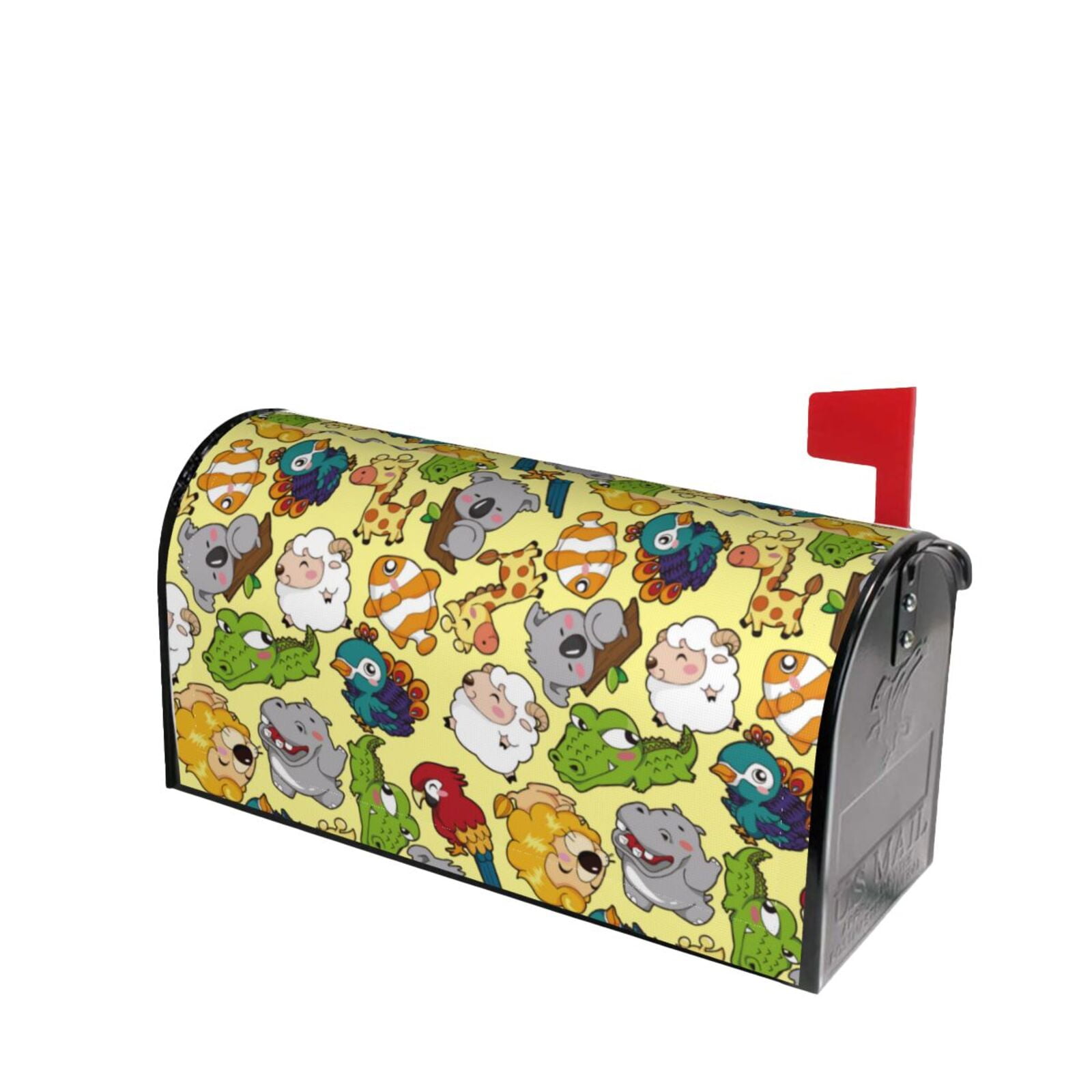Lsque Animals Mailbox Cover Standard Size ,Magnetic Mailbox Covers Post ...