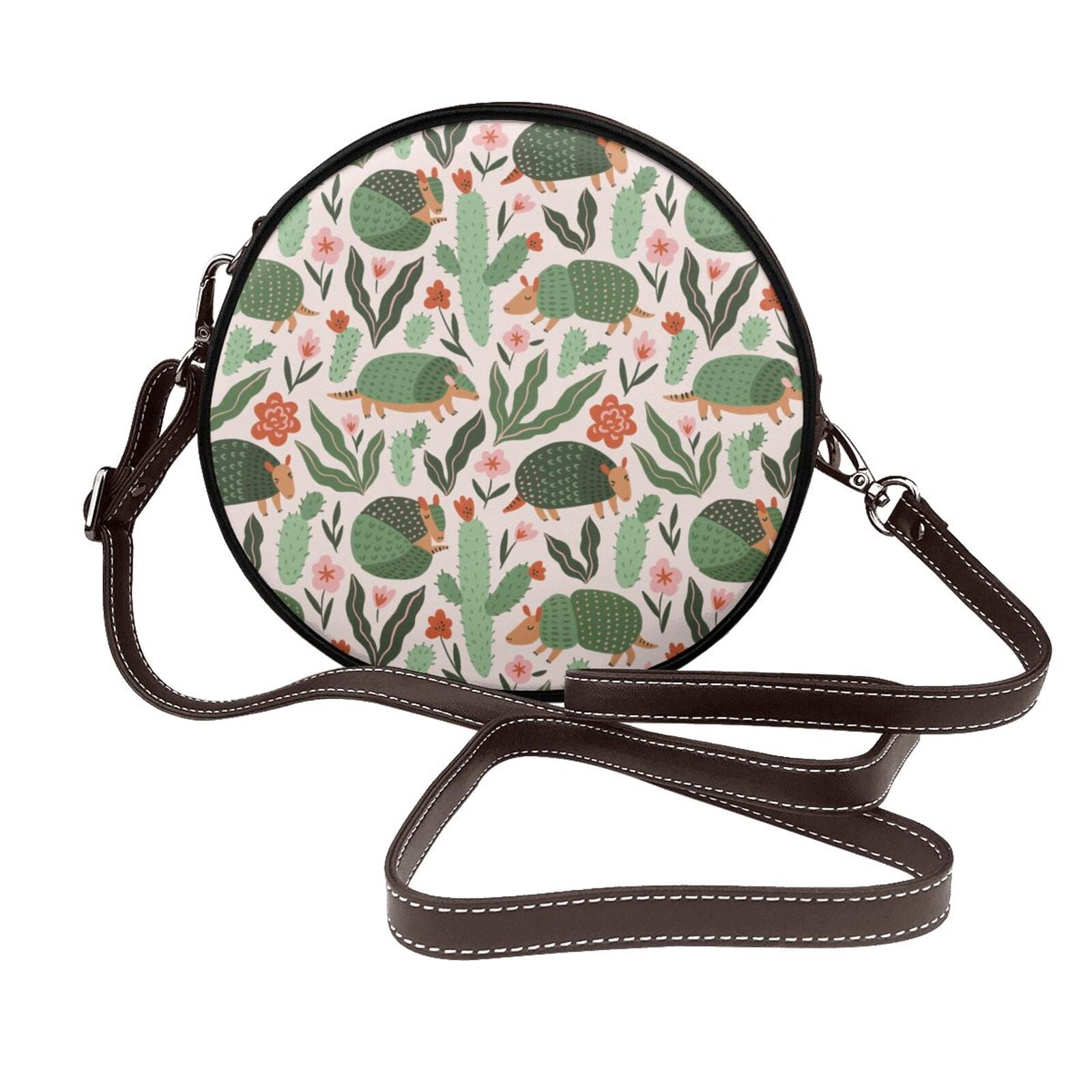 Lsque Armadillo Pattern Shoulder Bag – Microfiber Leather Crossbody ...