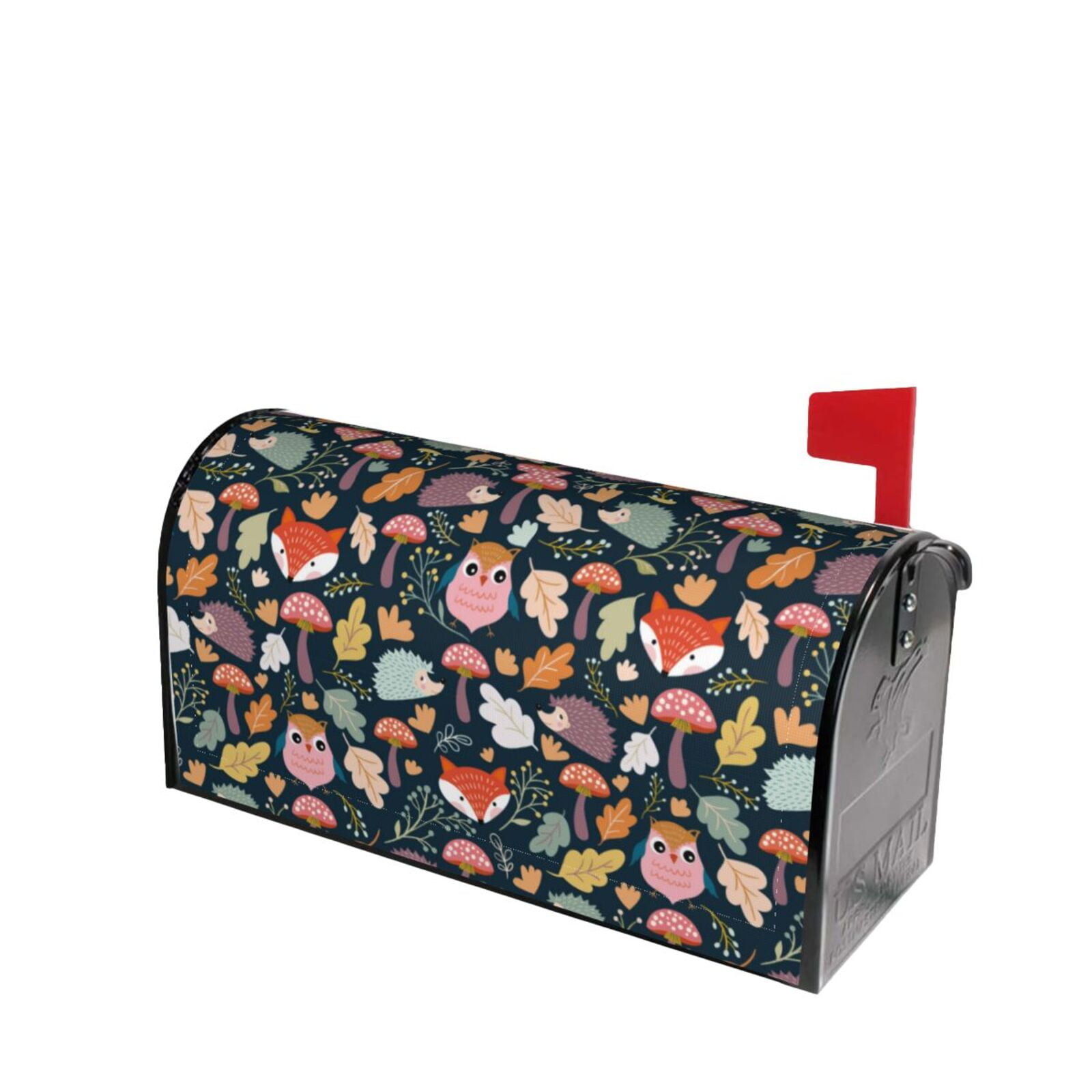 Lsque Autumn Forest Mailbox Cover Standard Size ,Magnetic Mailbox ...