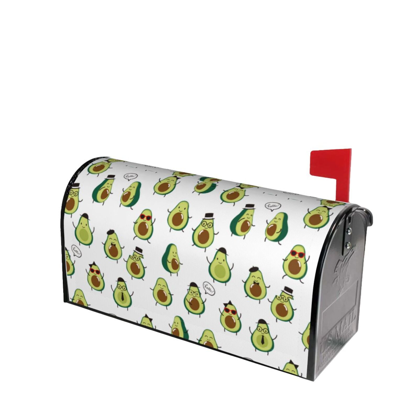 Lsque Avocado Friends Mailbox Cover Standard Size ,Magnetic Mailbox ...