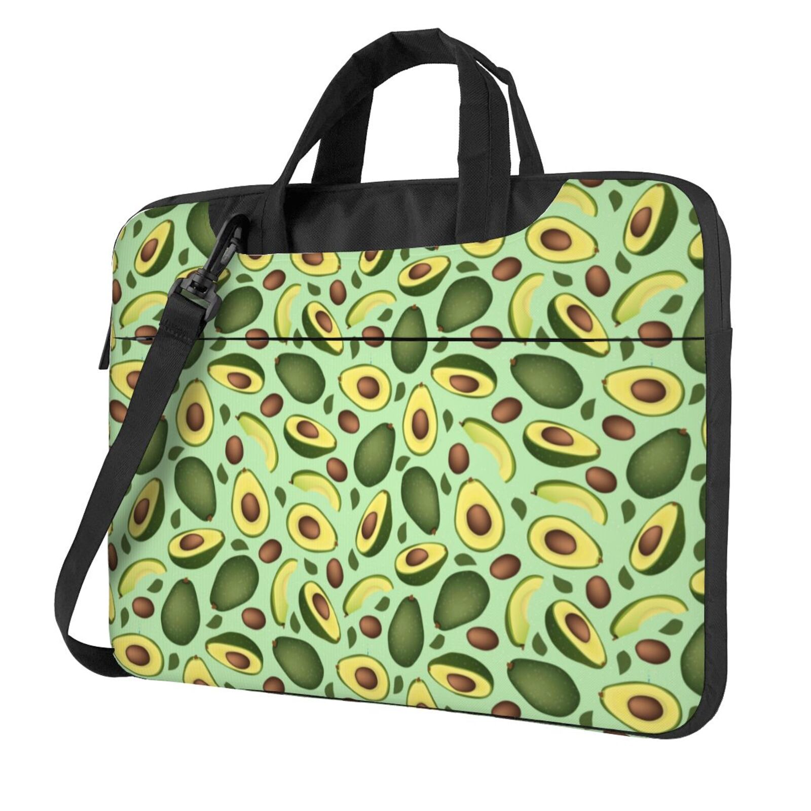 Lsque Avocado With Seeds Pattern Laptop Bag – Portable & Slim Single ...