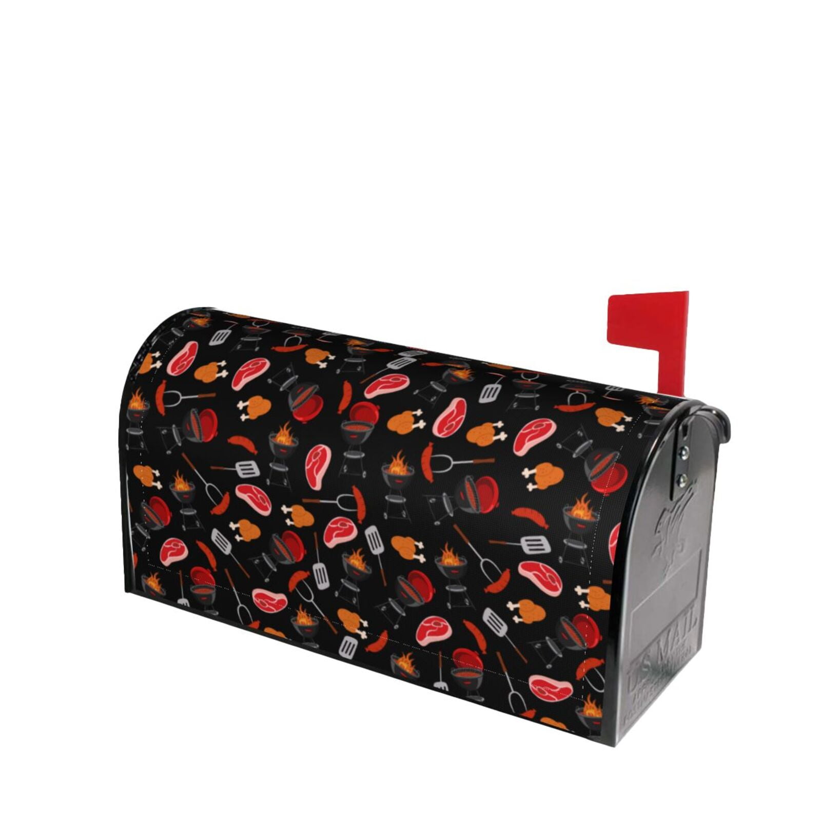 Lsque BBQ Mailbox Cover Standard Size ,Magnetic Mailbox Covers Post ...