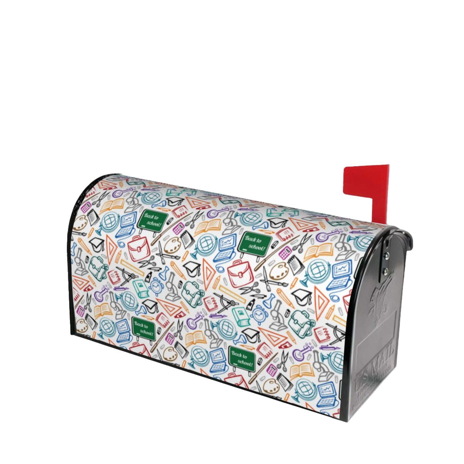 Lsque Back To School Mailbox Cover Standard Size ,Magnetic Mailbox ...