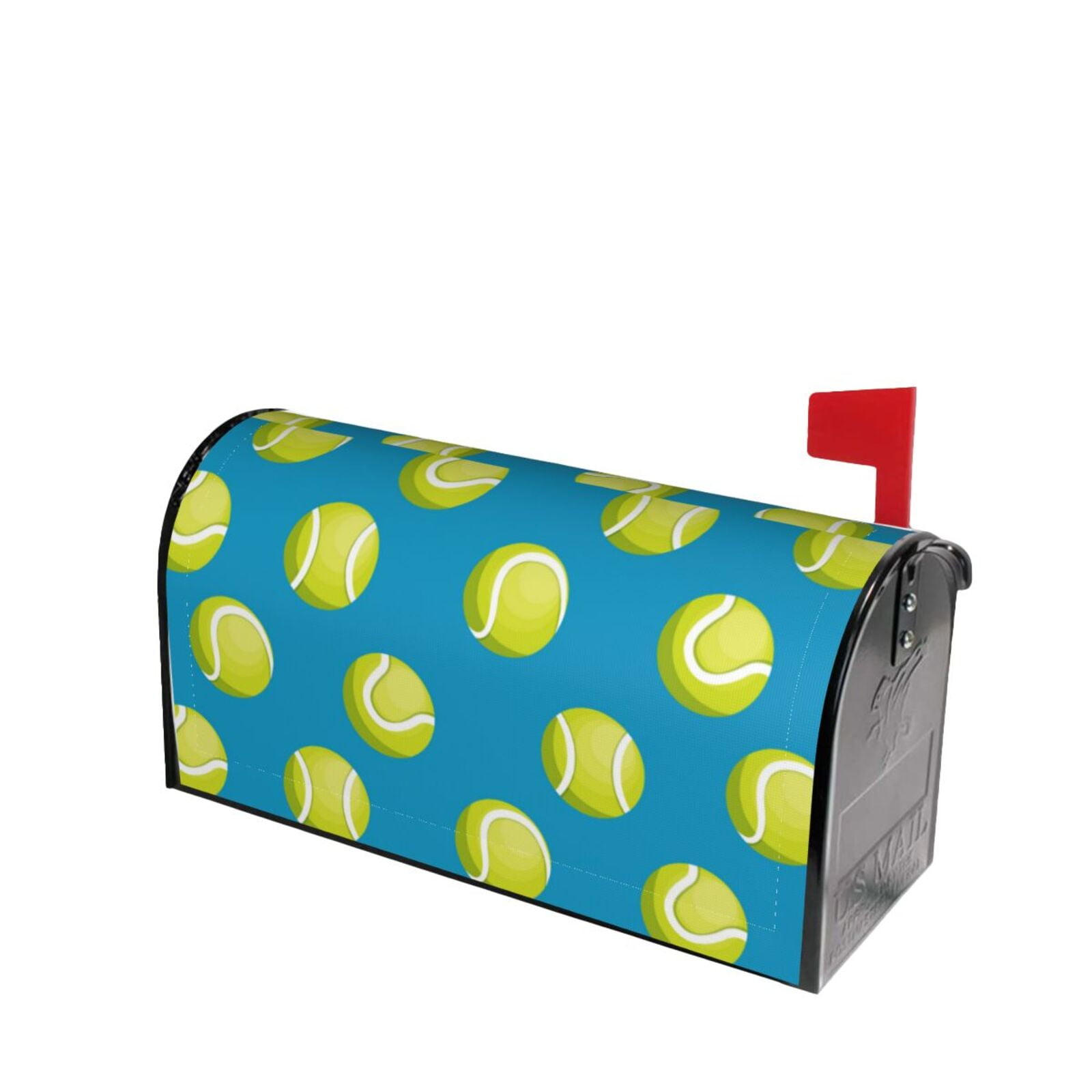 Lsque Ball Tennis Mailbox Cover Standard Size ,Magnetic Mailbox Covers ...