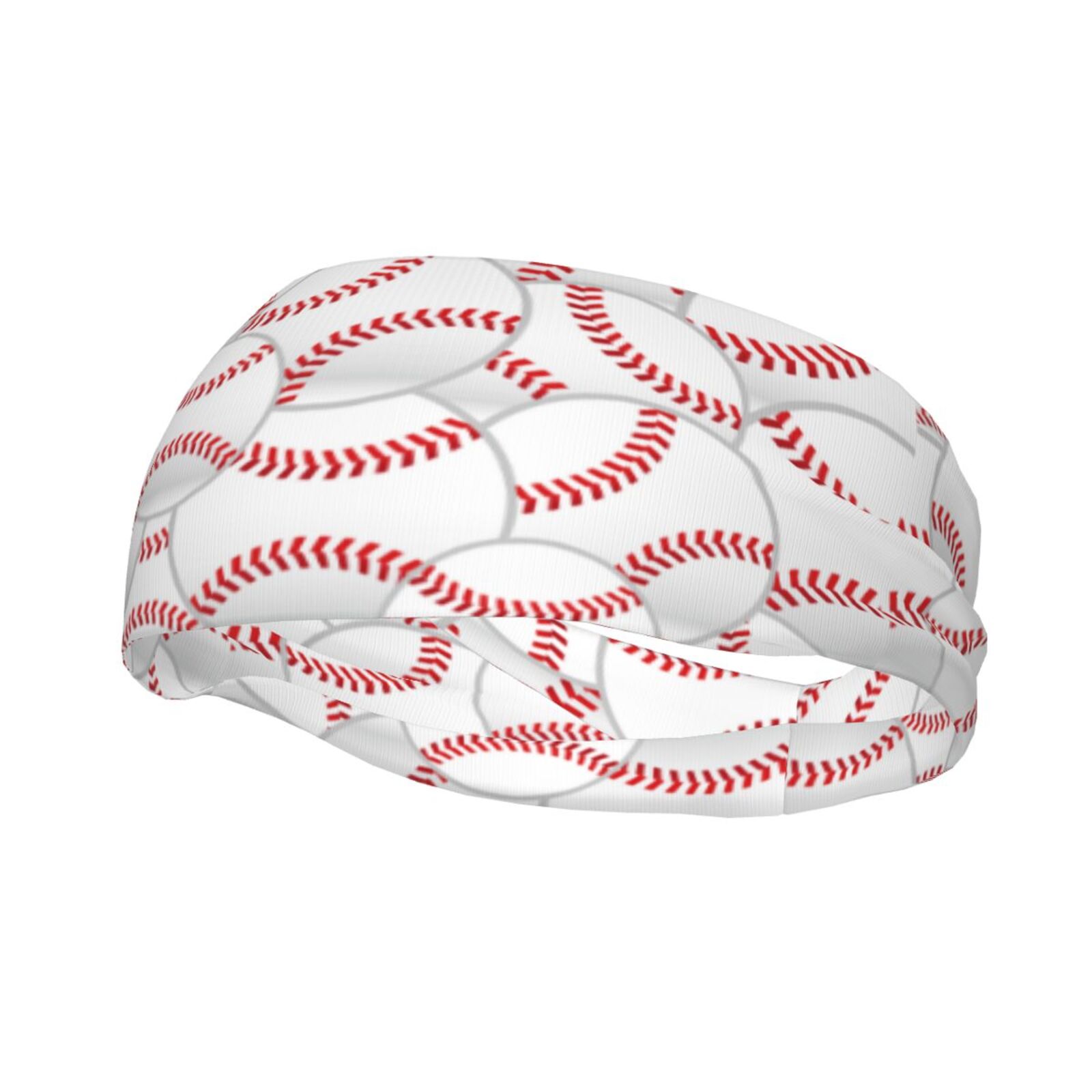 Lsque Baseballs Pattern Sweatbands Sports Headband for Men & Women ...