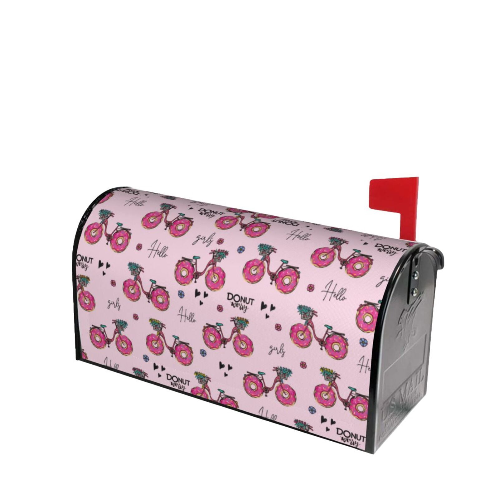 Lsque Bike with Donut Wheels Mailbox Cover Standard Size ,Magnetic ...