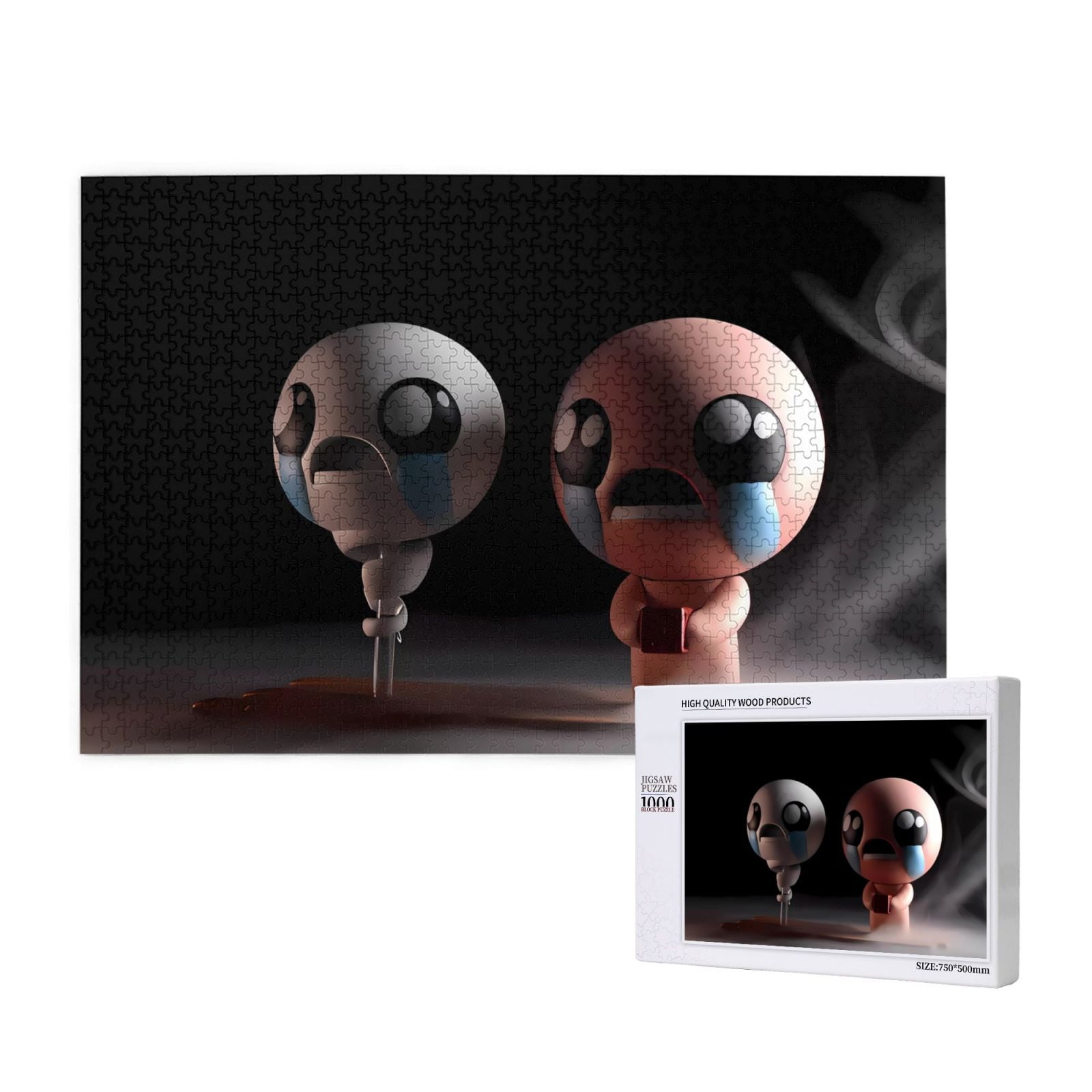 Lsque The Binding of Isaac Pattern Picture Puzzle,Wooden 1000 Piece ...