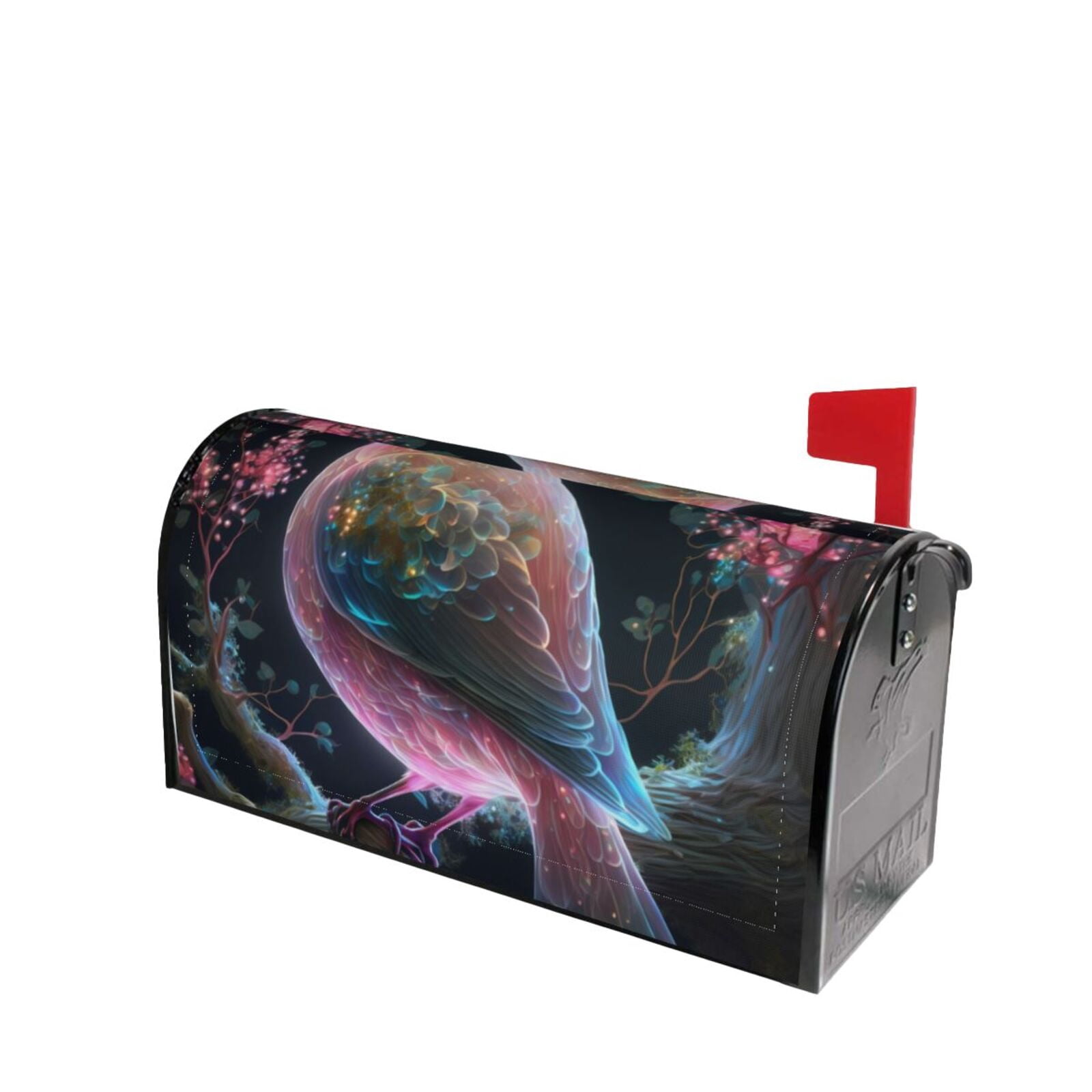 Lsque Bird 3 Mailbox Cover Standard Size ,Magnetic Mailbox Covers Post ...