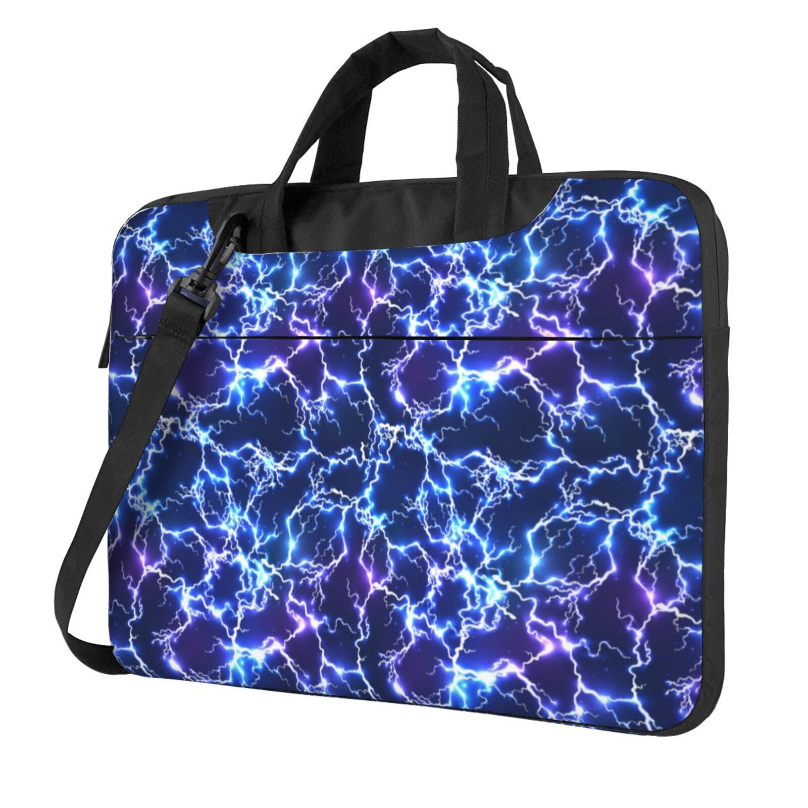 Lsque Blue Lightning1 Pattern Laptop Bag – Portable & Slim Single ...