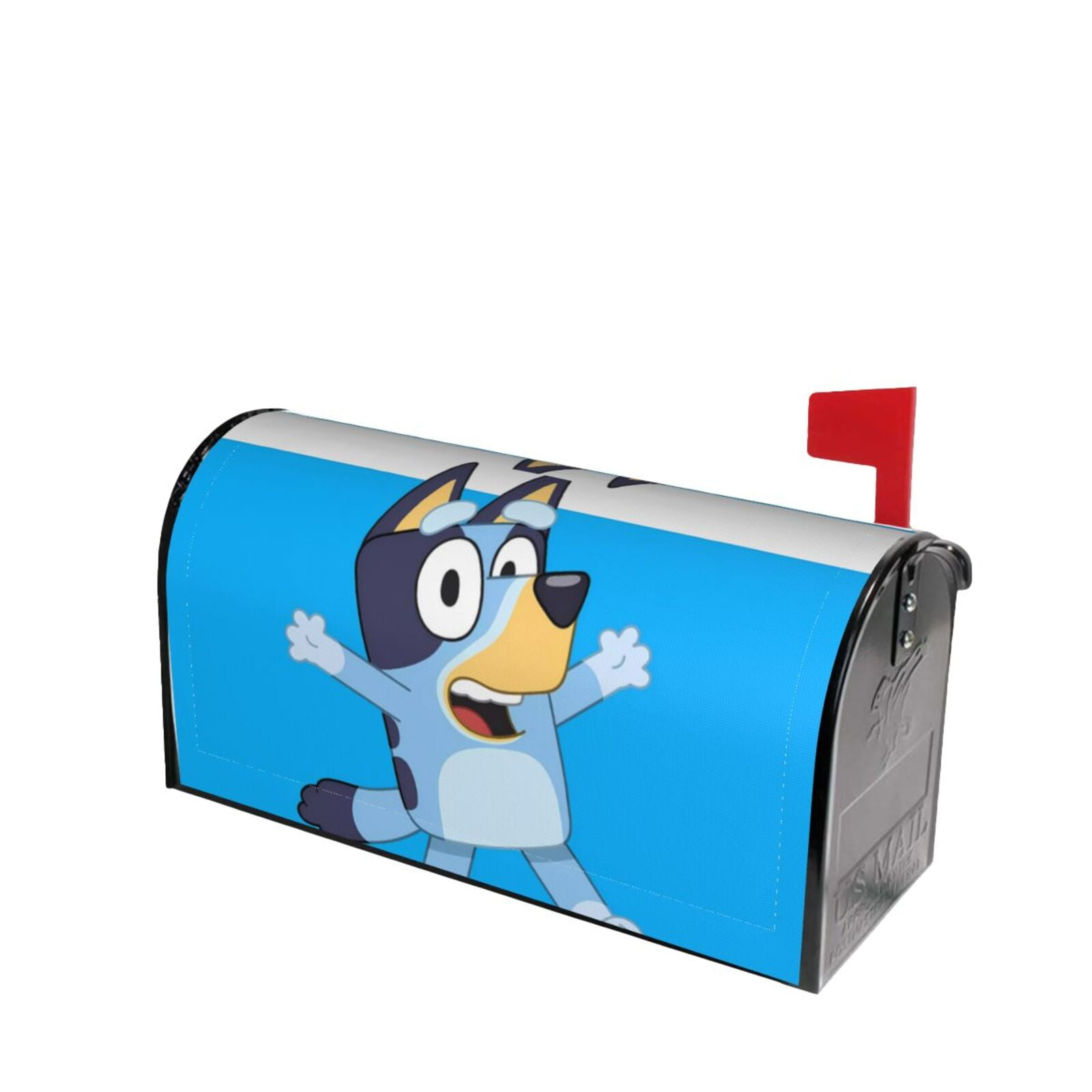 Lsque Bluey Mailbox Cover Standard Size ,Magnetic Mailbox Covers Post ...
