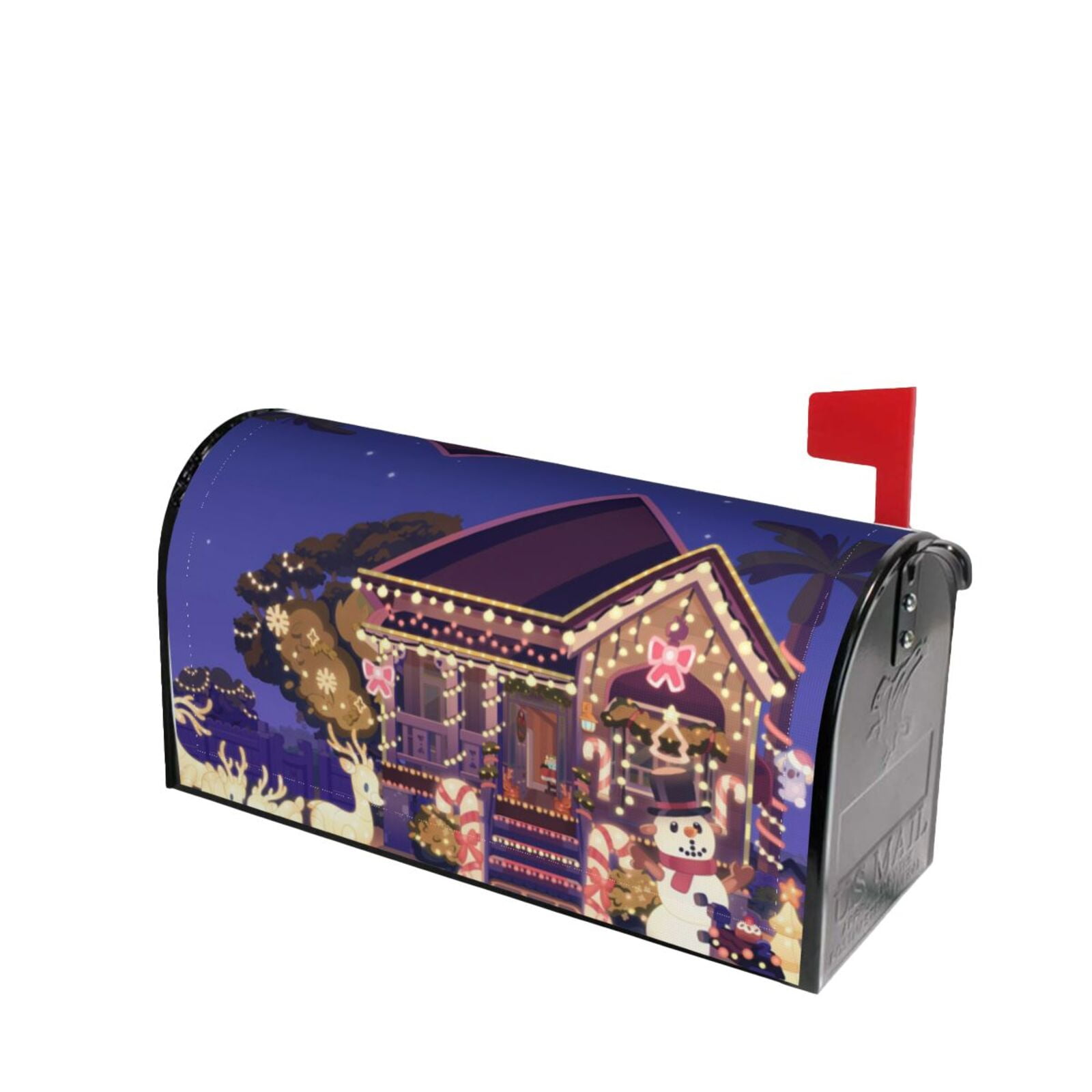 Lsque Bluey Mailbox Cover Standard Size ,Magnetic Mailbox Covers Post ...