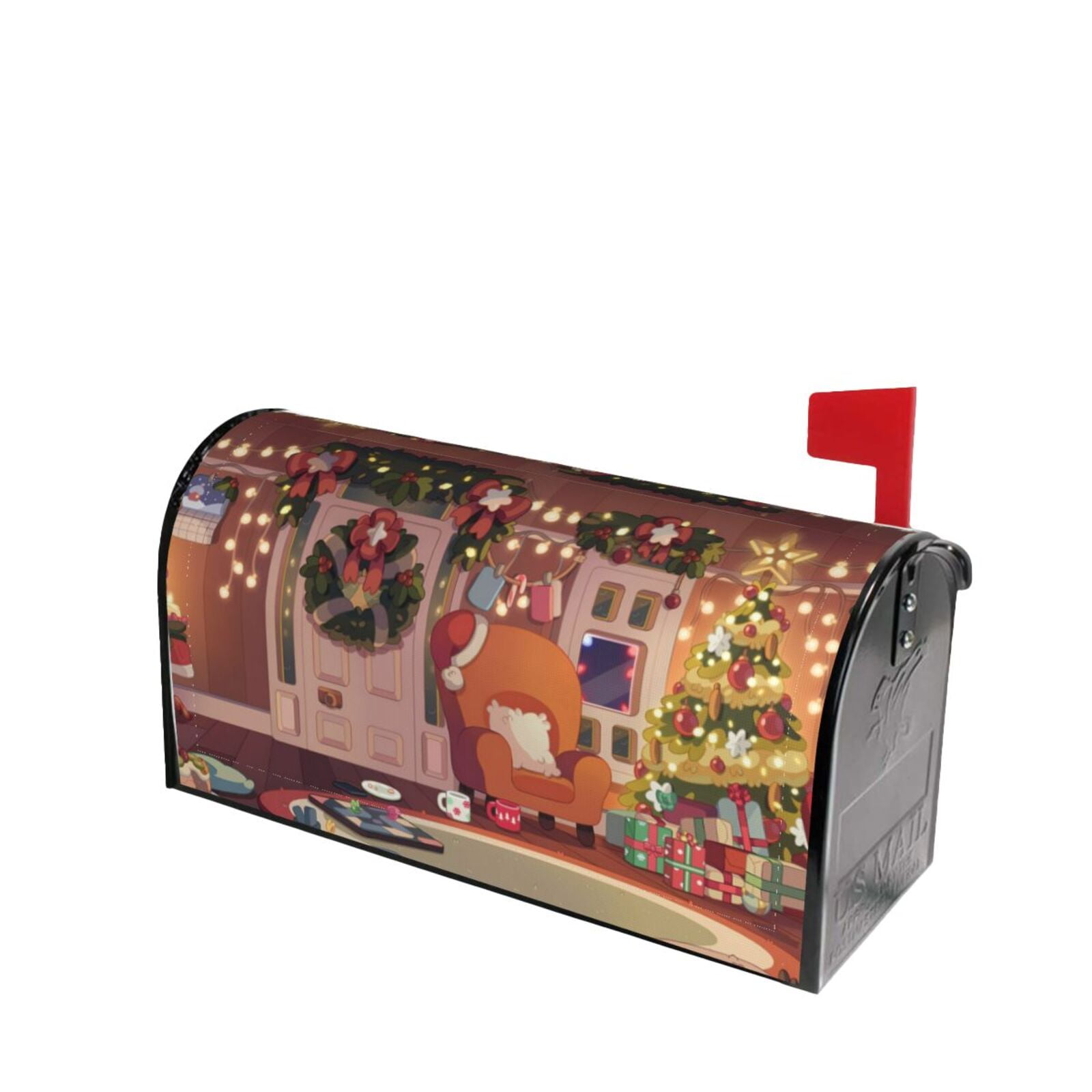 Lsque Bluey Mailbox Cover Standard Size ,Magnetic Mailbox Covers Post ...