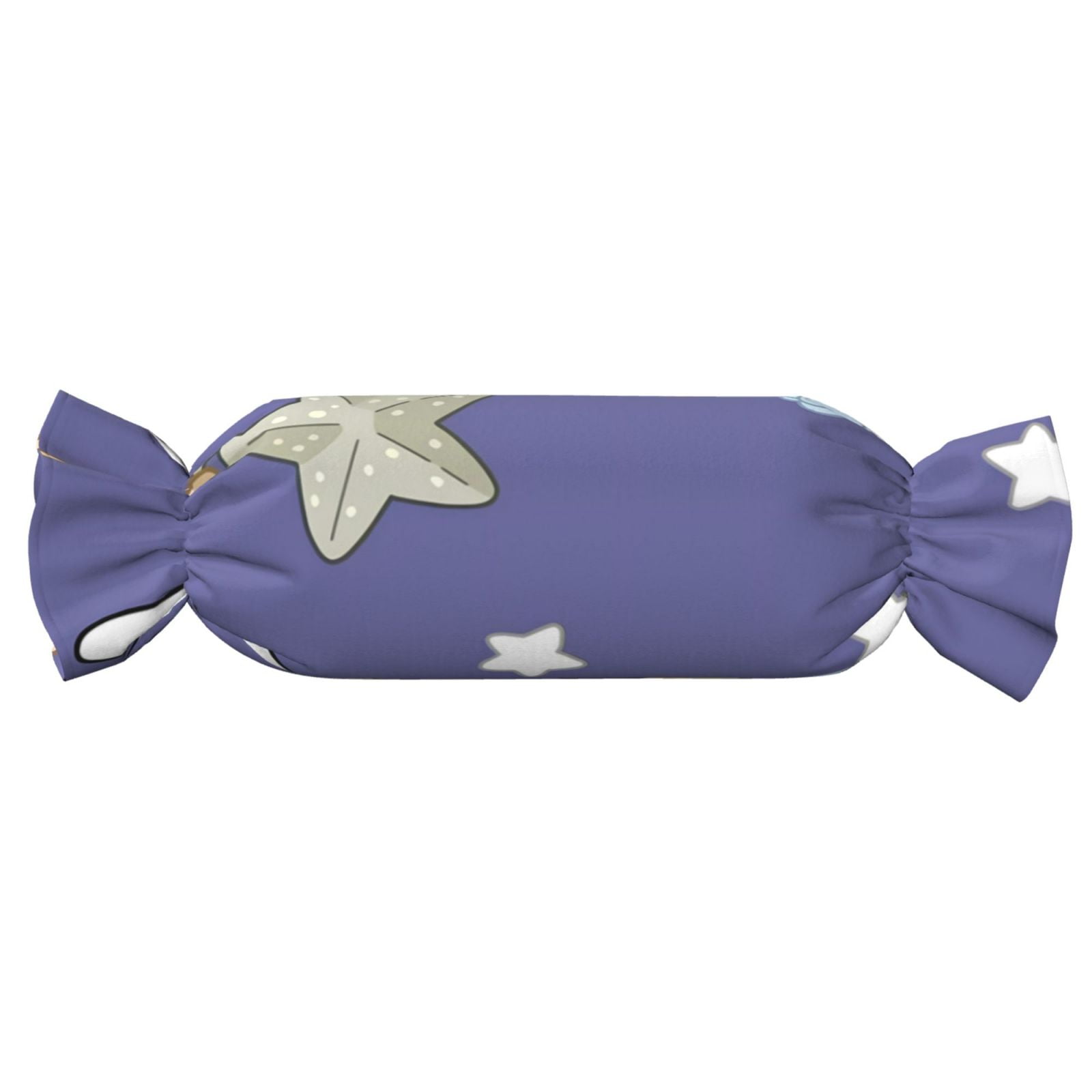 Lsque Bluey Pattern Cervical Neck Roll Memory Foam Pillow, Candy Pillow ...