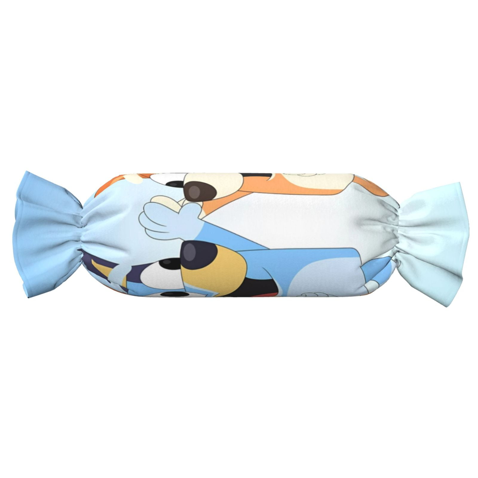 Lsque Bluey Pattern Cervical Neck Roll Memory Foam Pillow, Candy Pillow ...
