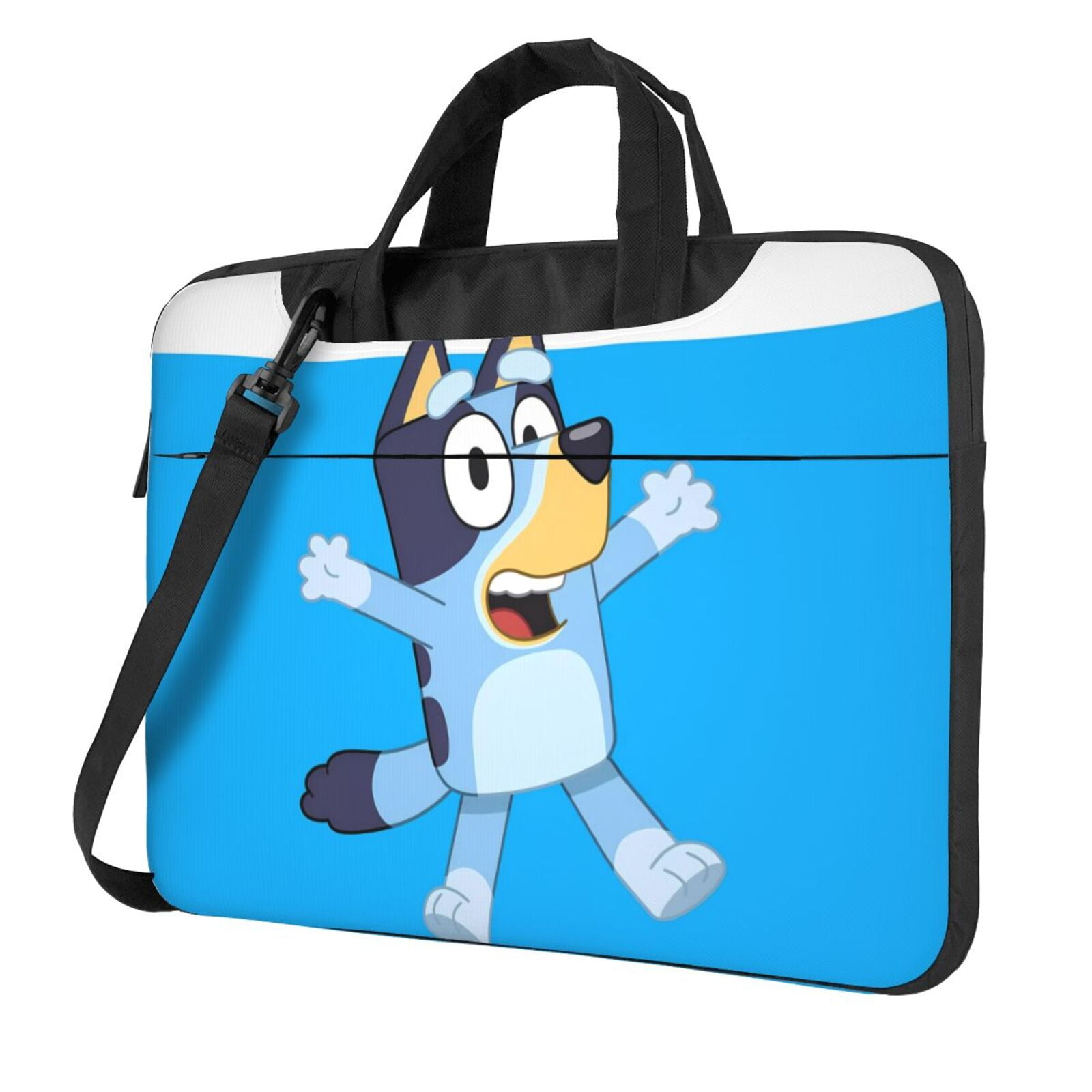 Lsque Bluey Pattern Laptop Bag – Portable & Slim Single-Shoulder ...