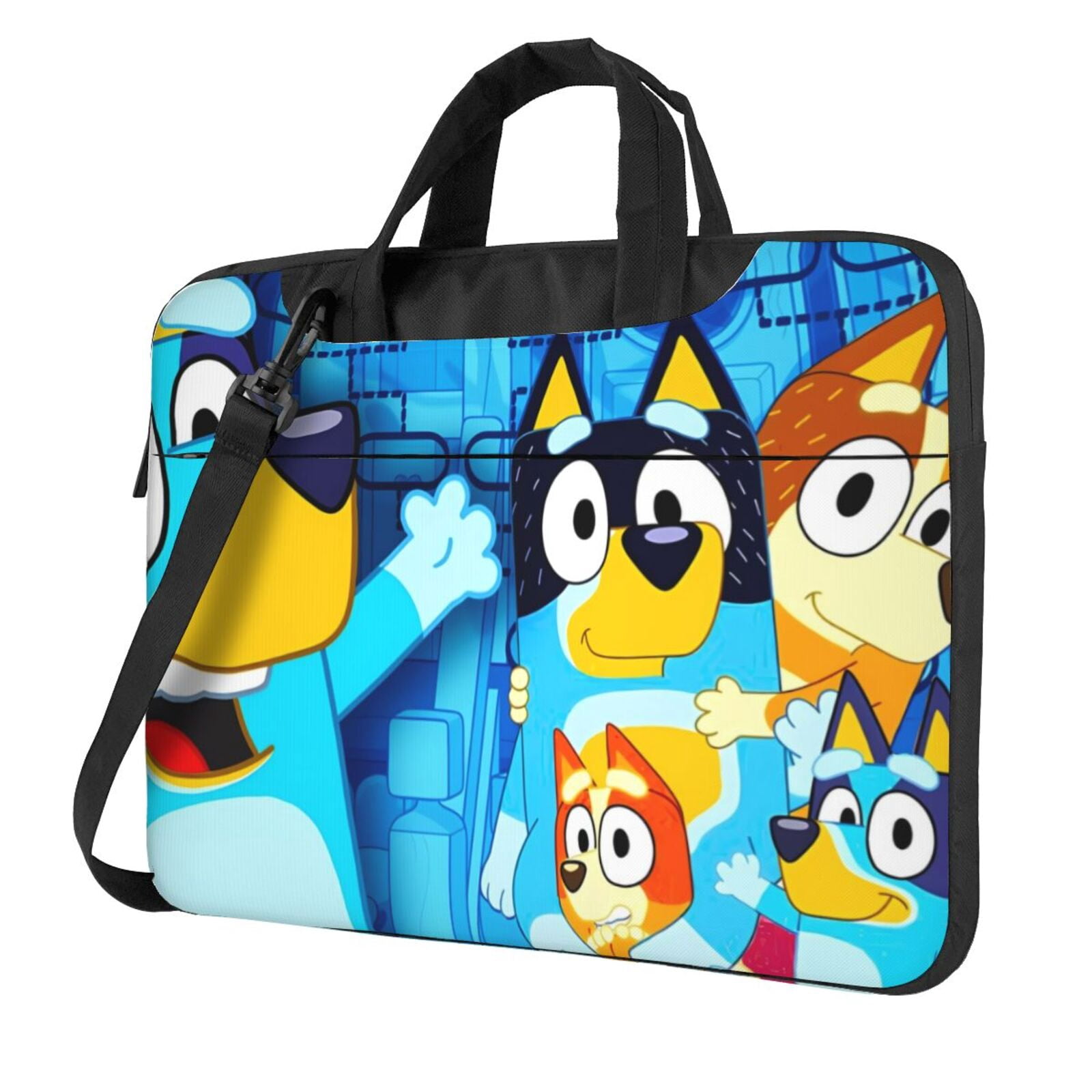 Lsque Bluey Pattern Laptop Bag – Portable & Slim Single-Shoulder ...