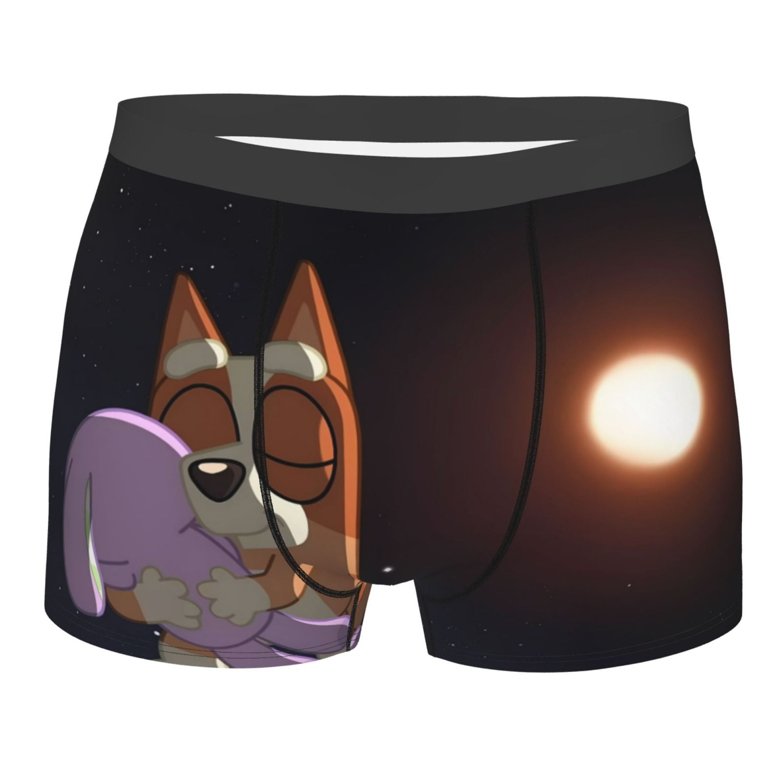 Lsque Bluey Pattern Men’s Total Support Pouch Boxer Briefs, X-Temp ...