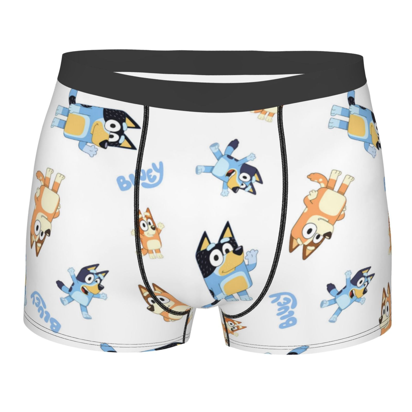 Lsque Bluey Pattern Men’s Total Support Pouch Boxer Briefs, X-Temp ...