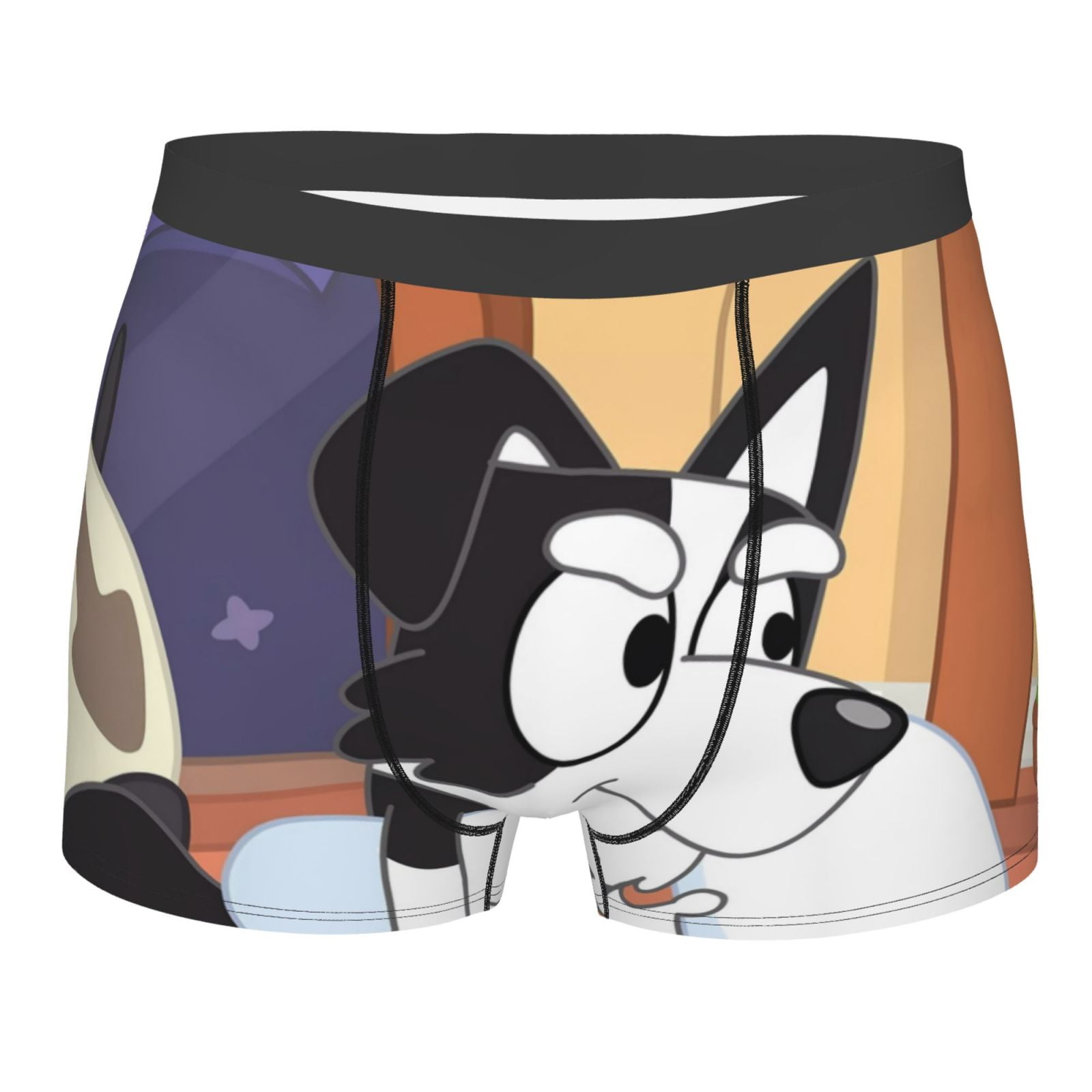 Lsque Bluey Pattern Men’s Total Support Pouch Boxer Briefs, X-Temp ...