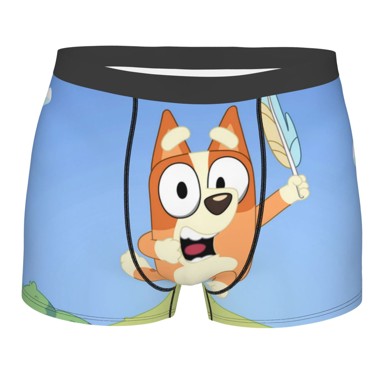 Lsque Bluey Pattern Men’s Total Support Pouch Boxer Briefs, X-Temp ...