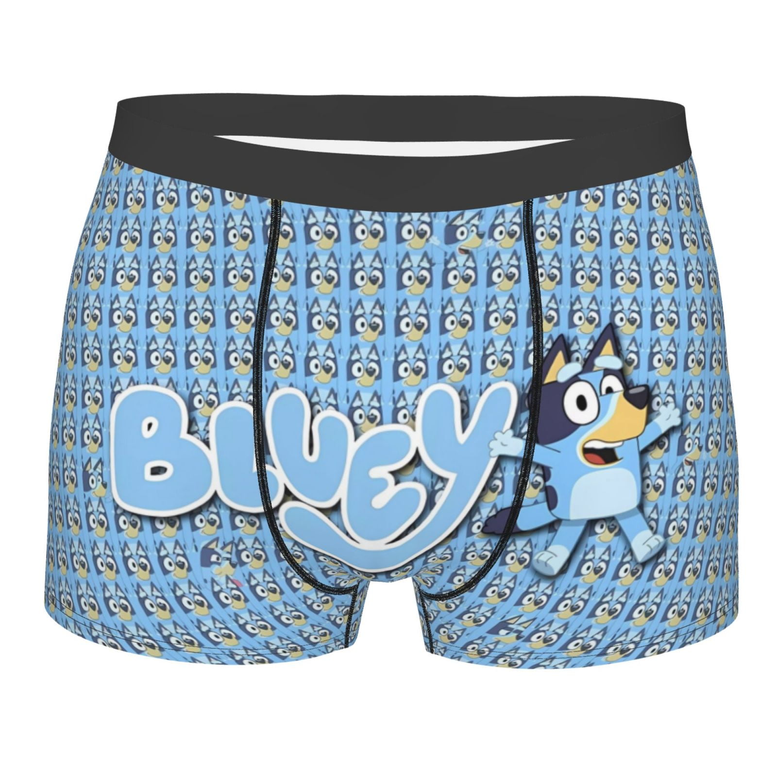 Lsque Bluey Pattern Men’s Total Support Pouch Boxer Briefs, X-Temp ...