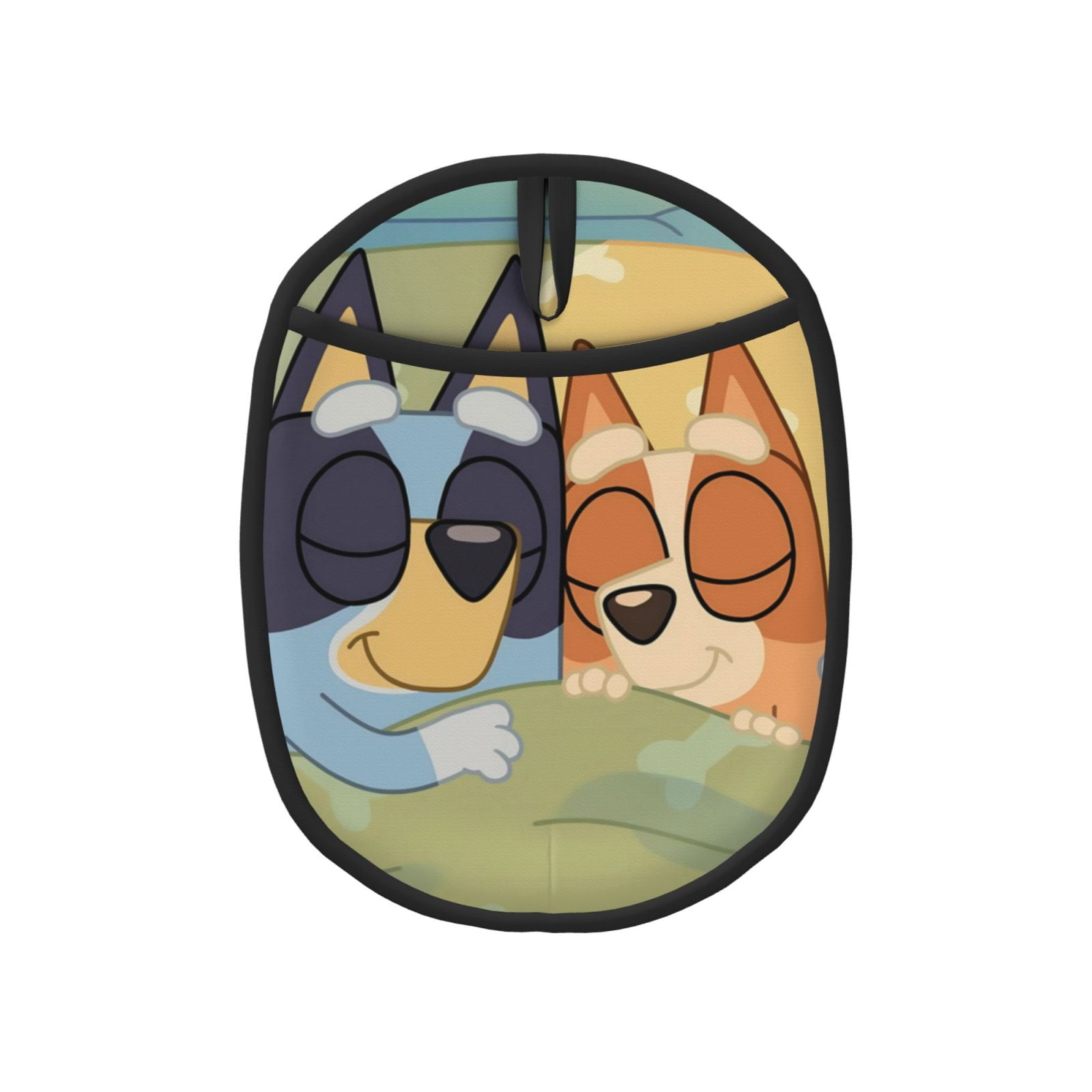 Lsque Bluey Pattern Oven Mitts and Pot Holders, Kitchen Oven Glove High ...