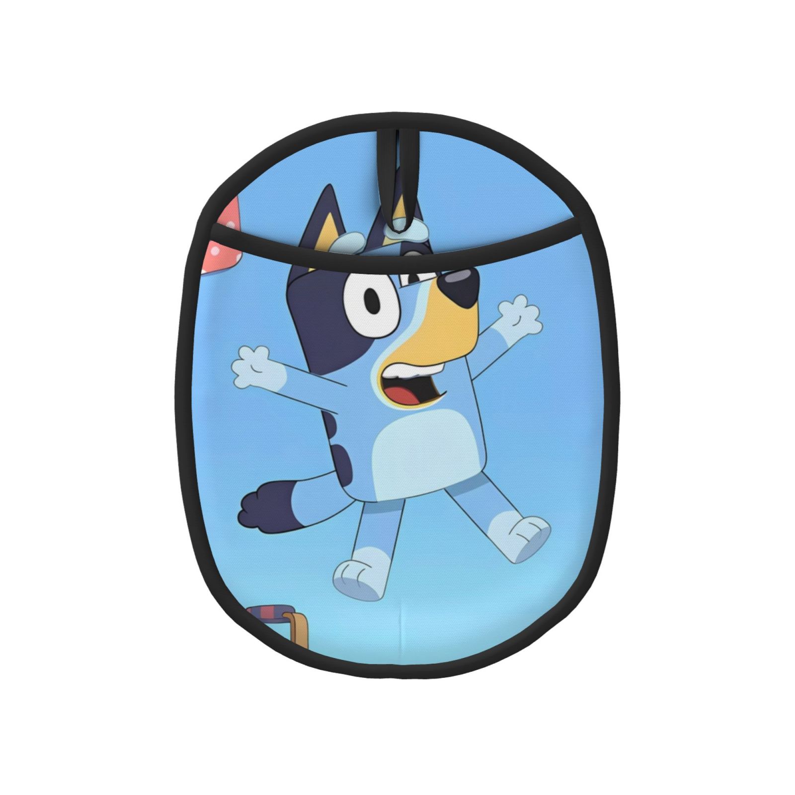 Lsque Bluey Pattern Oven Mitts and Pot Holders, Kitchen Oven Glove High ...