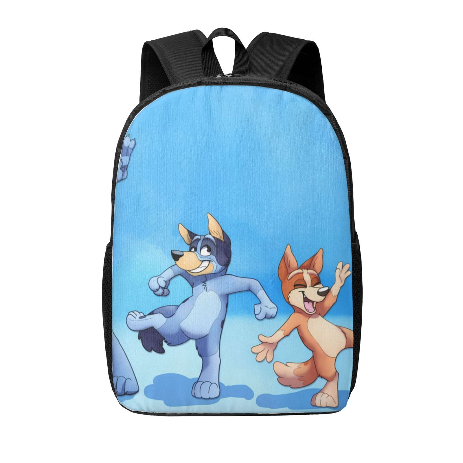 Lsque Bluey Print 17in Student Backpack - School, Travel, Work Bookbag ...