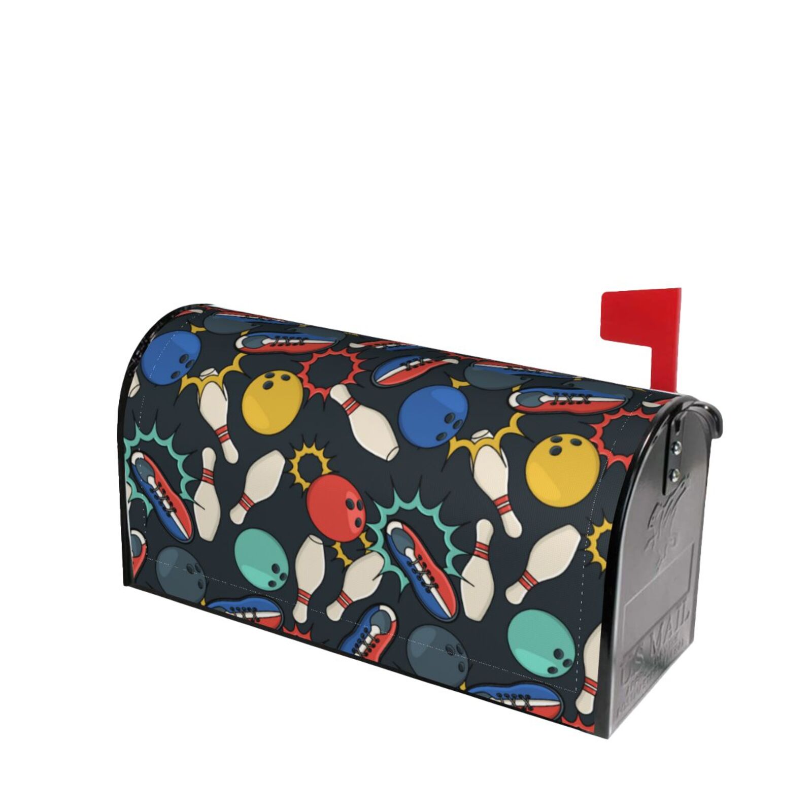 Lsque Bowling Ball Mailbox Cover Standard Size ,Magnetic Mailbox Covers ...