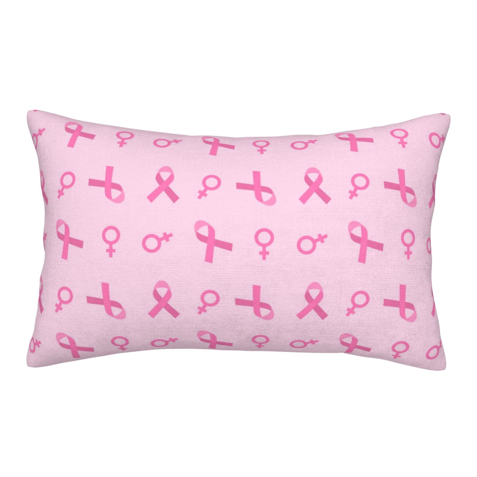 Lsque Breast Cancer Awareness 1 Pattern Pillow Case – Soft & Cozy Throw ...