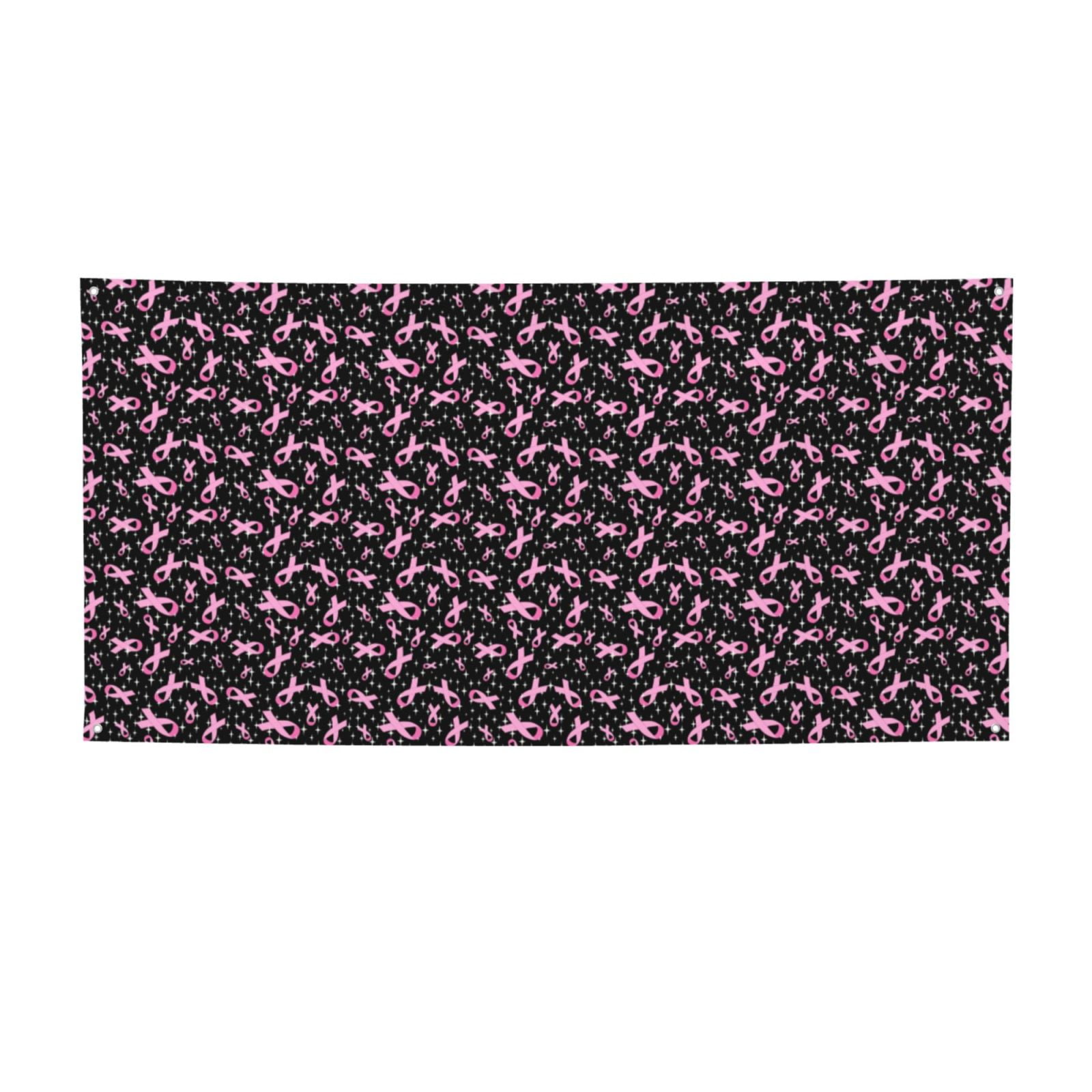 Lsque Breast Cancer Awareness (2) Pattern Party Banner, Festive Banner ...