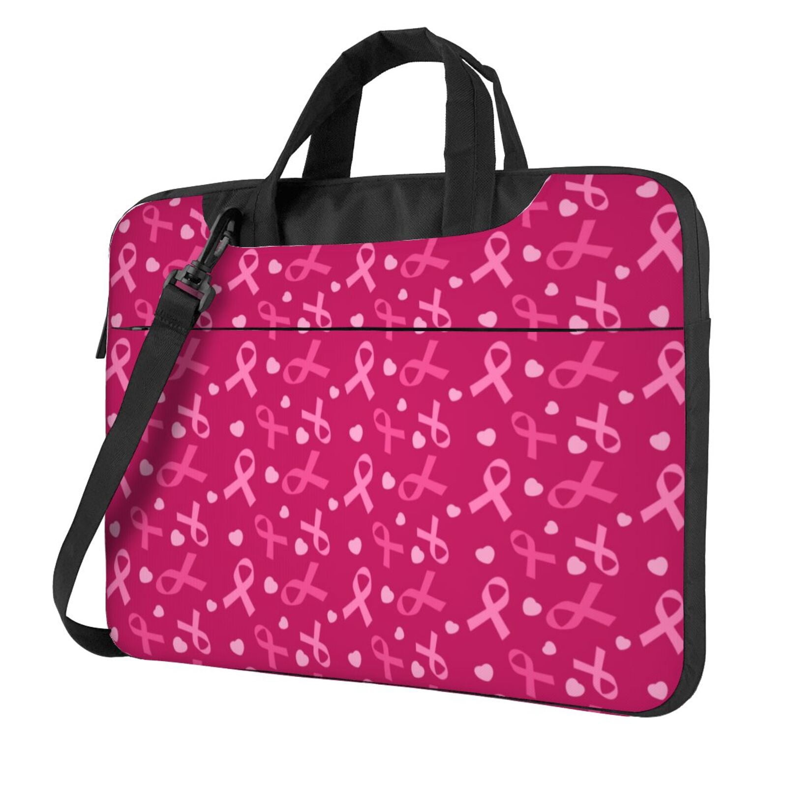Lsque Breast Cancer Awareness6 Pattern Laptop Bag – Portable & Slim ...