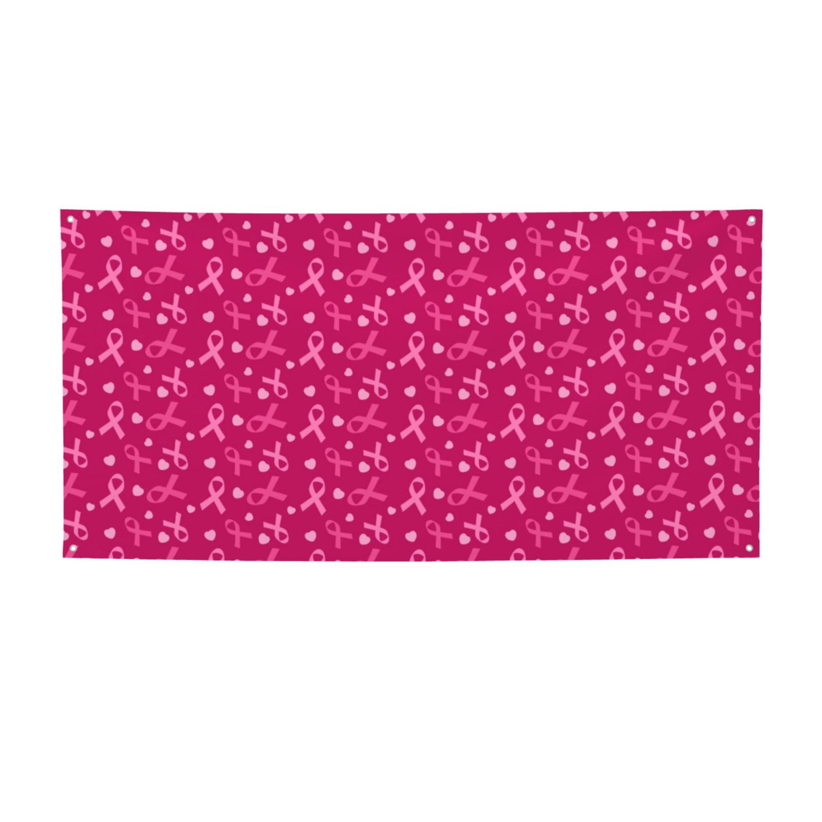 Lsque Breast Cancer Awareness6 Pattern Party Banner, Festive Banner ...