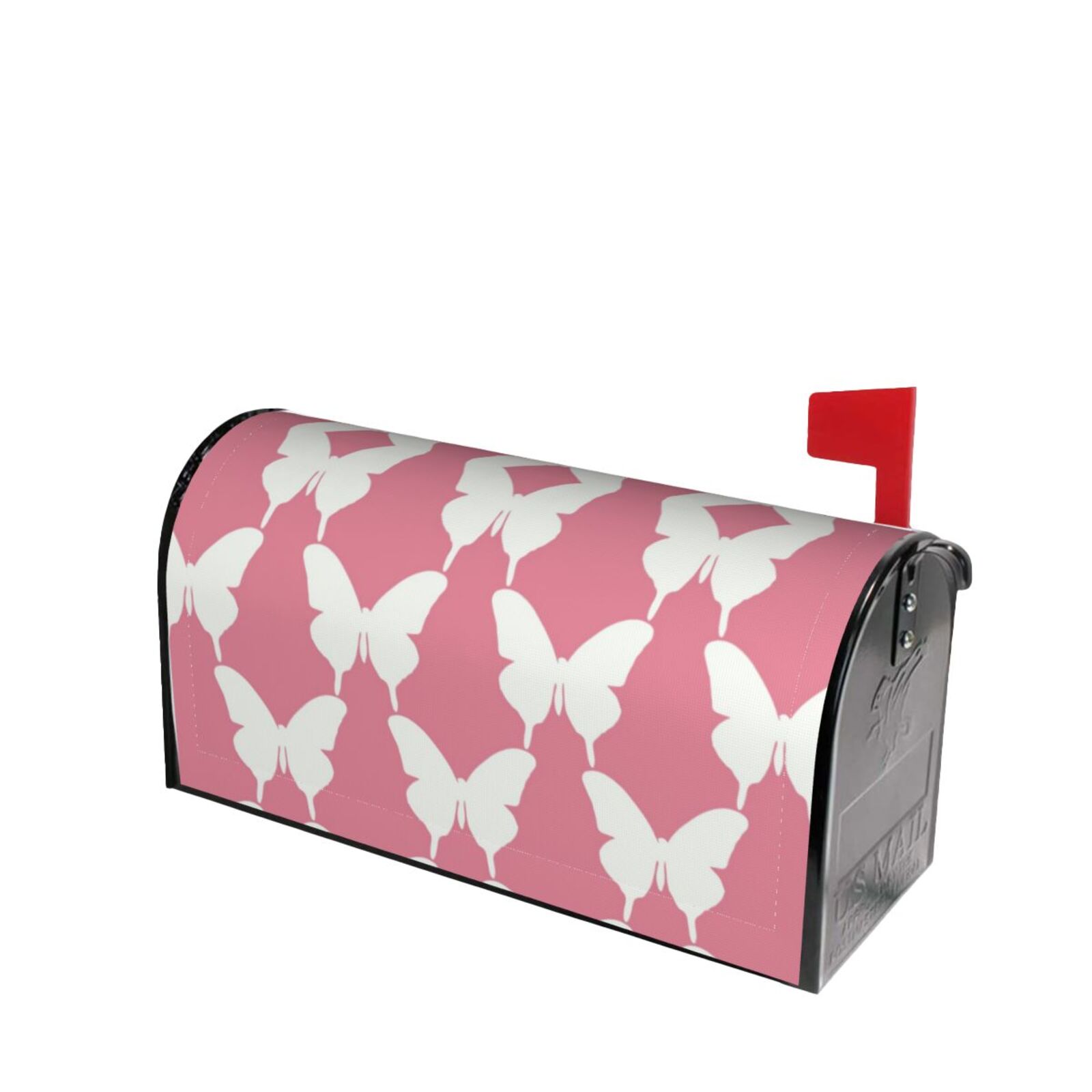 Lsque Butterfly 2 Mailbox Cover Standard Size ,Magnetic Mailbox Covers ...
