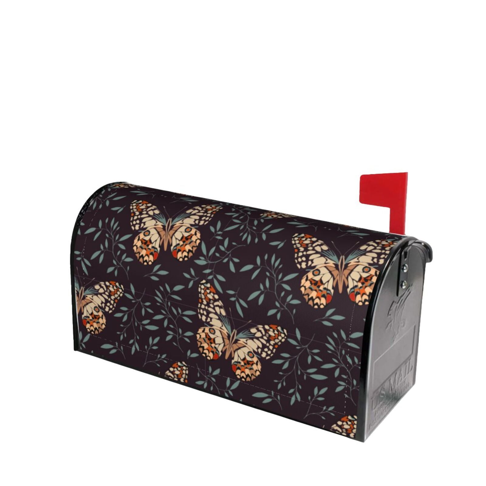 Lsque Butterfly1 Mailbox Cover Standard Size ,Magnetic Mailbox Covers ...