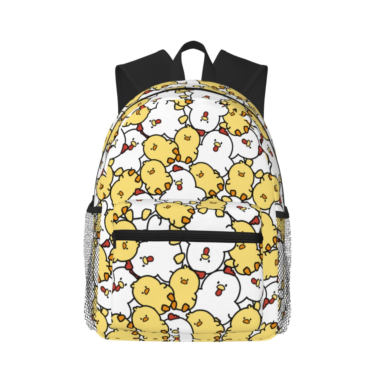 Lsque Cartoon Chicken Classic Casual Backpack - Large Capacity Water ...