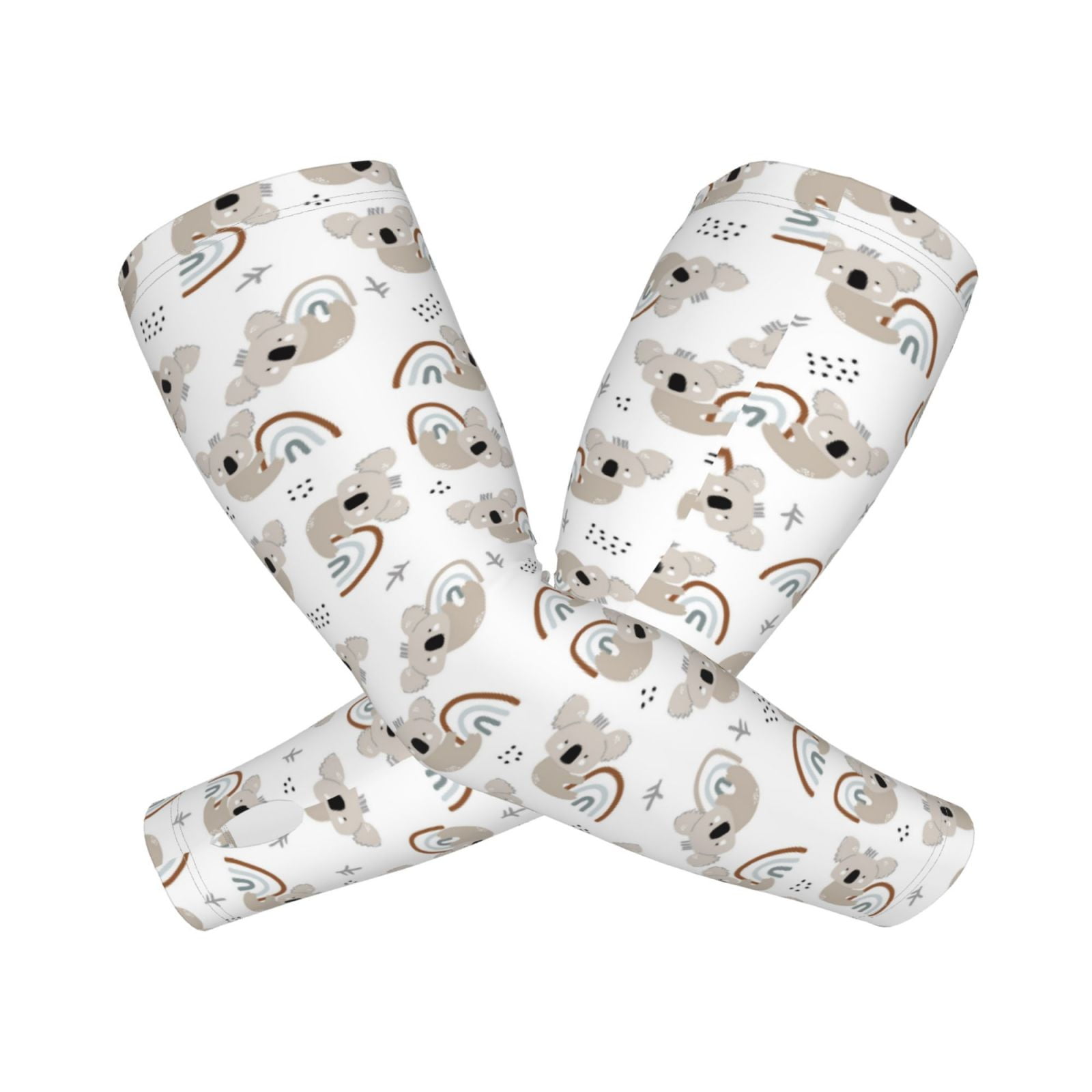Lsque Cartoon Koala Cooling Arm Sleeves for Men & Women -Compression ...