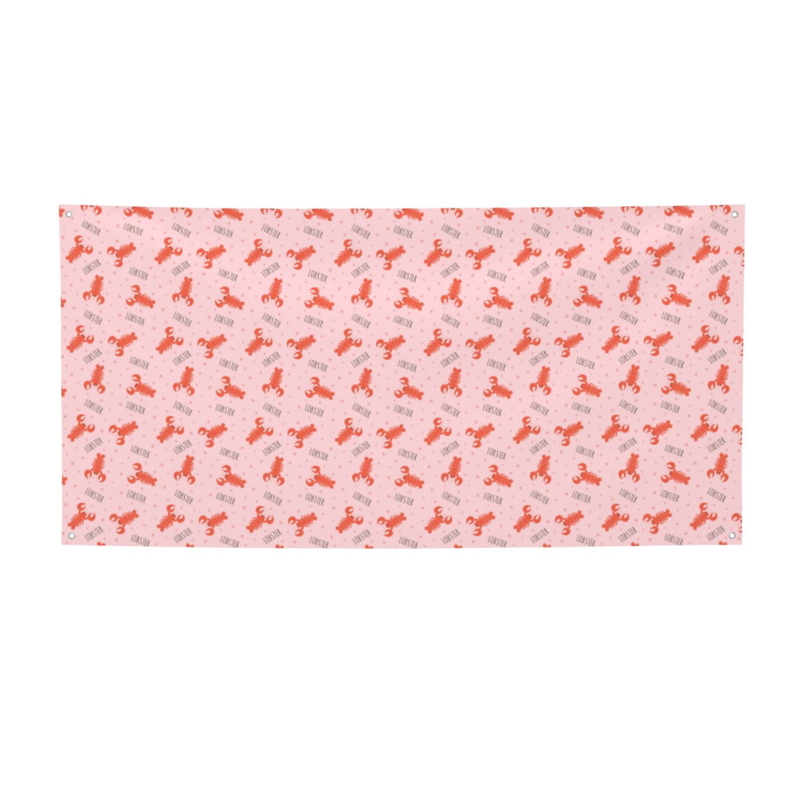 Lsque Cartoon Lobsters 3 Pattern Party Banner, Festive Banner , Holiday ...