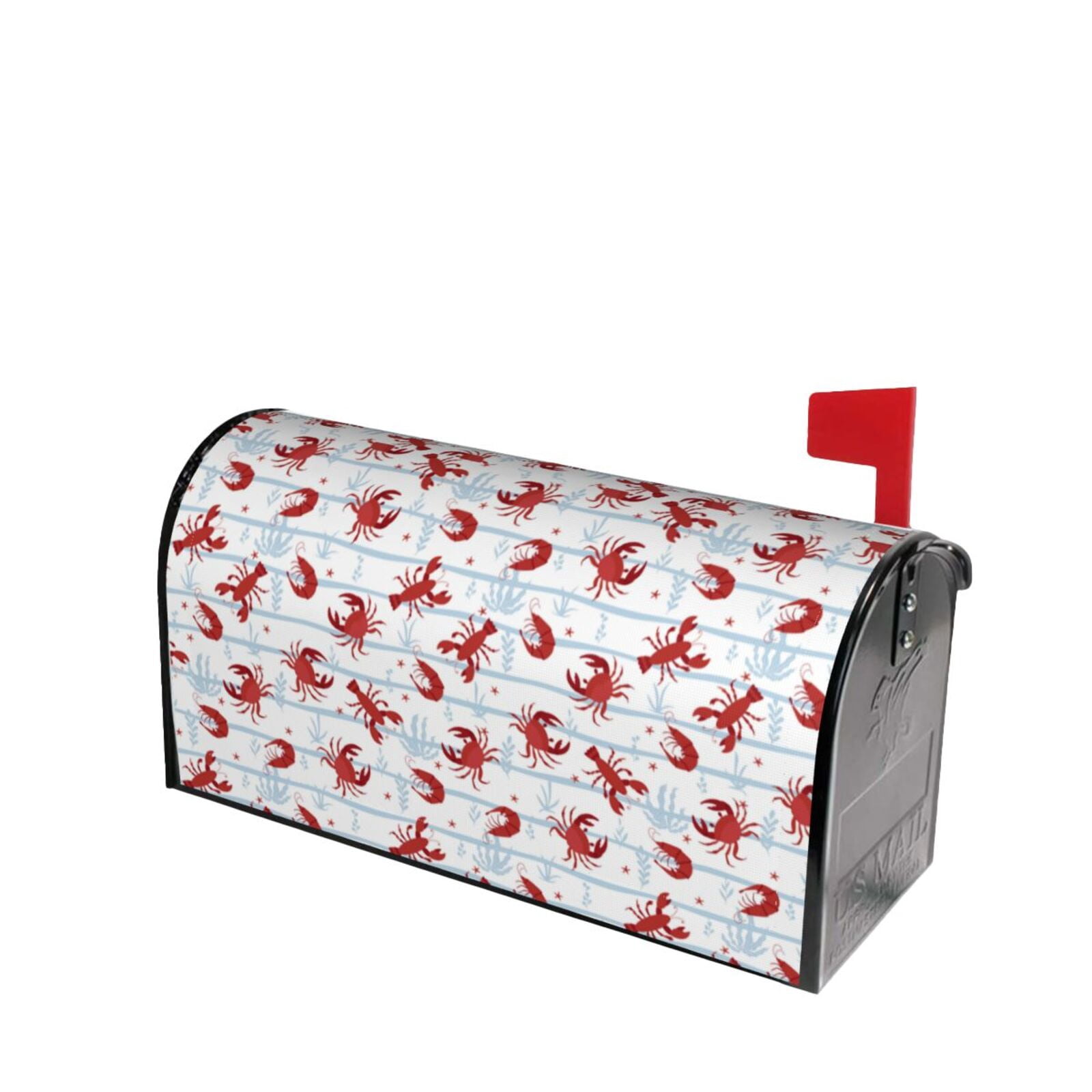 Lsque Cartoon Lobsters Mailbox Cover Standard Size ,Magnetic Mailbox ...
