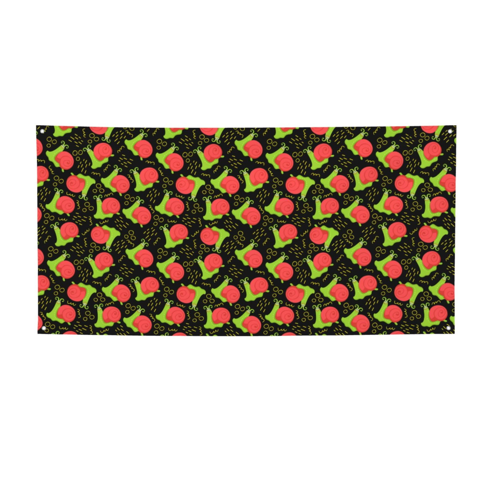 Lsque Cartoon Snail Pattern Party Banner, Festive Banner , Holiday ...