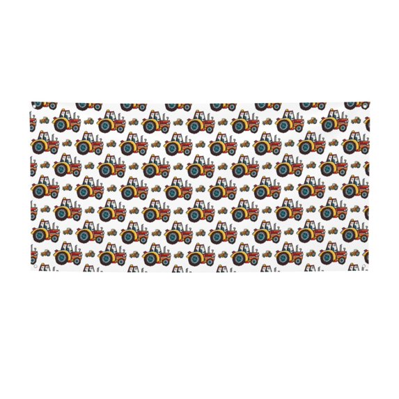 Lsque Cartoon Tractor Pattern Party Banner, Festive Banner , Holiday ...