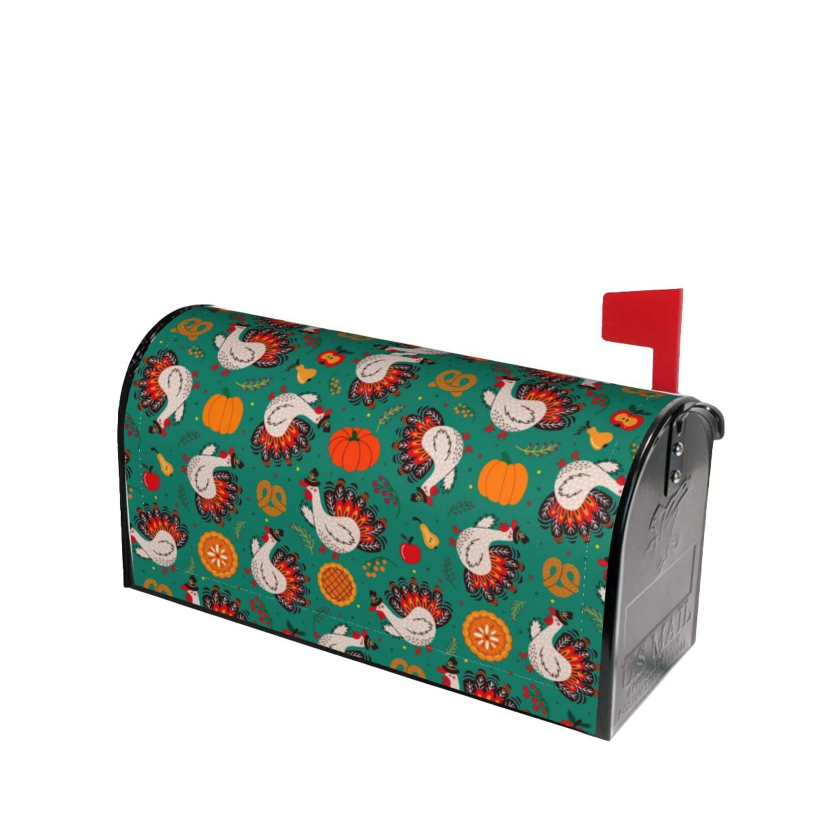 Lsque Cartoon Turkey Mailbox Cover Standard Size ,Magnetic Mailbox ...