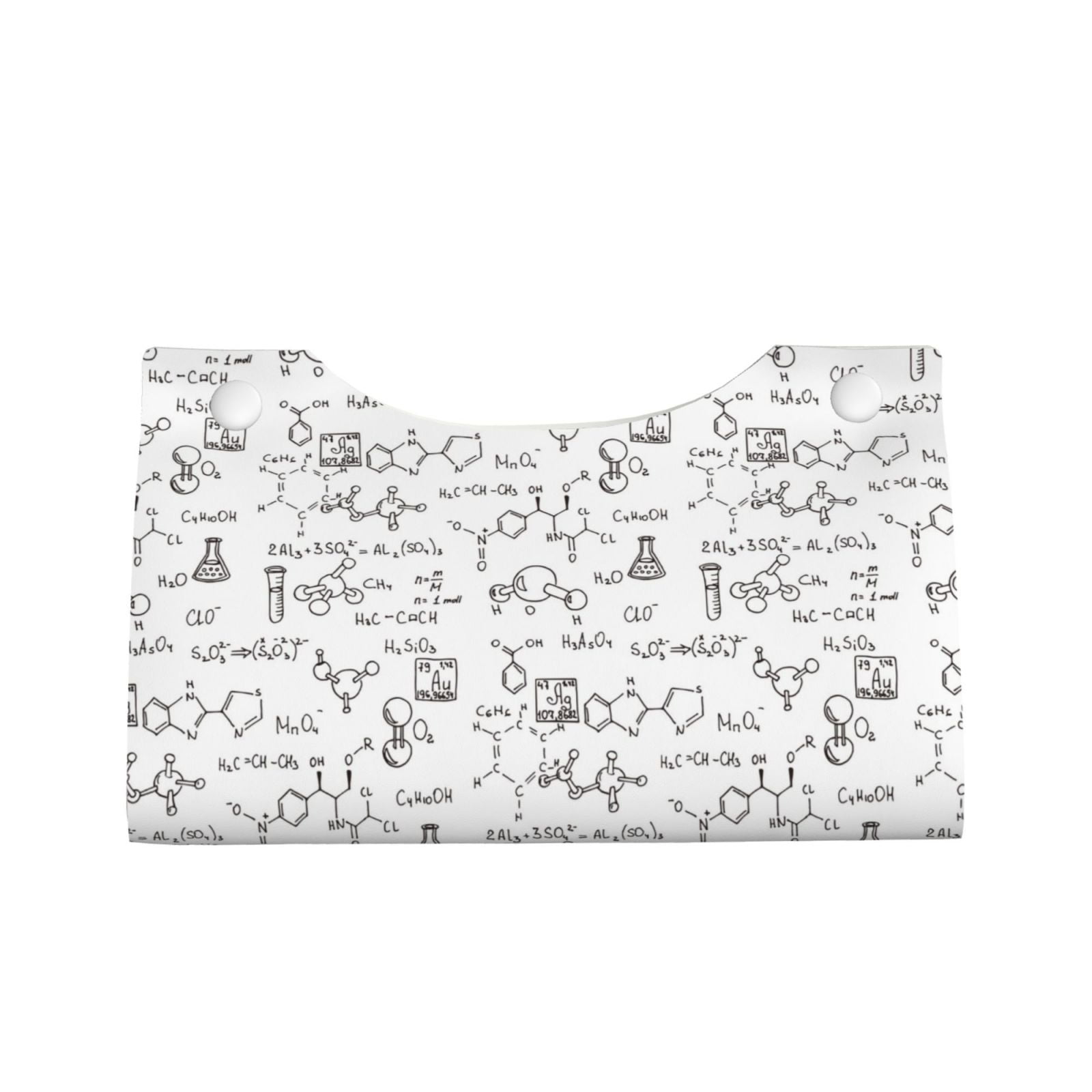 Lsque Chemical Formulas Printed Long Tissue Box Cover Holder, Facial ...